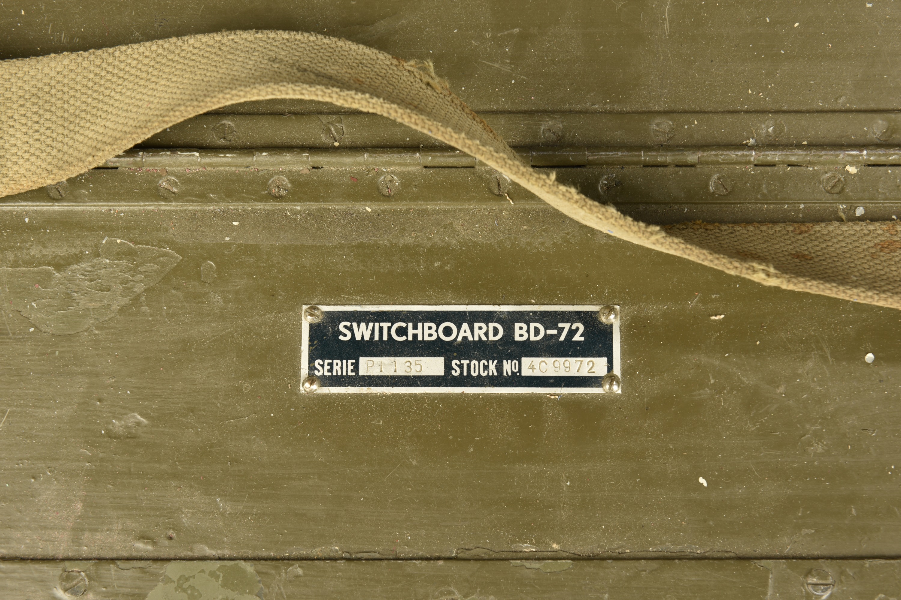 Switchboard BD-72. | Aiolfi G.b.r.