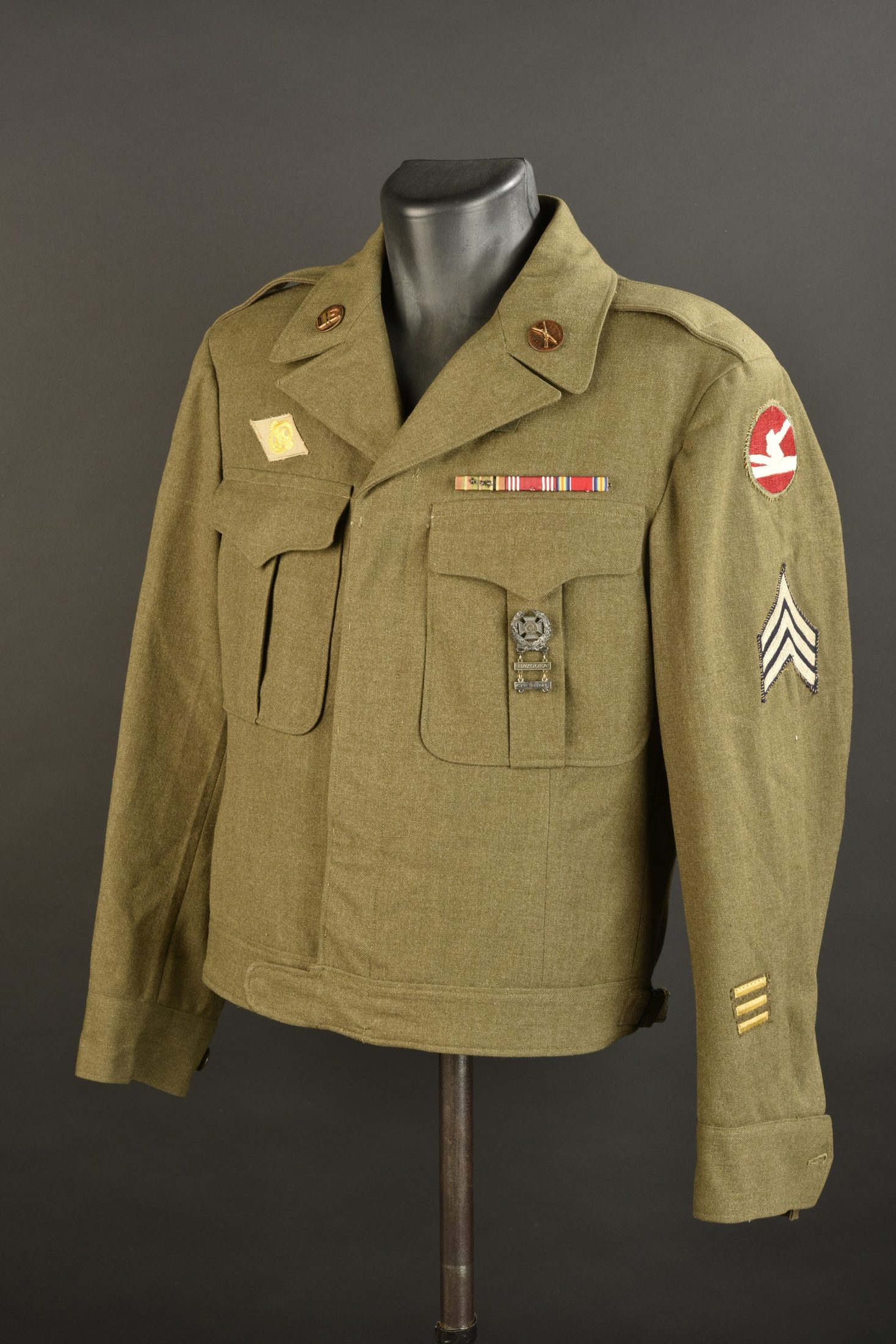 Blouson Ike de la 84ème DI US. | Aiolfi G.b.r.