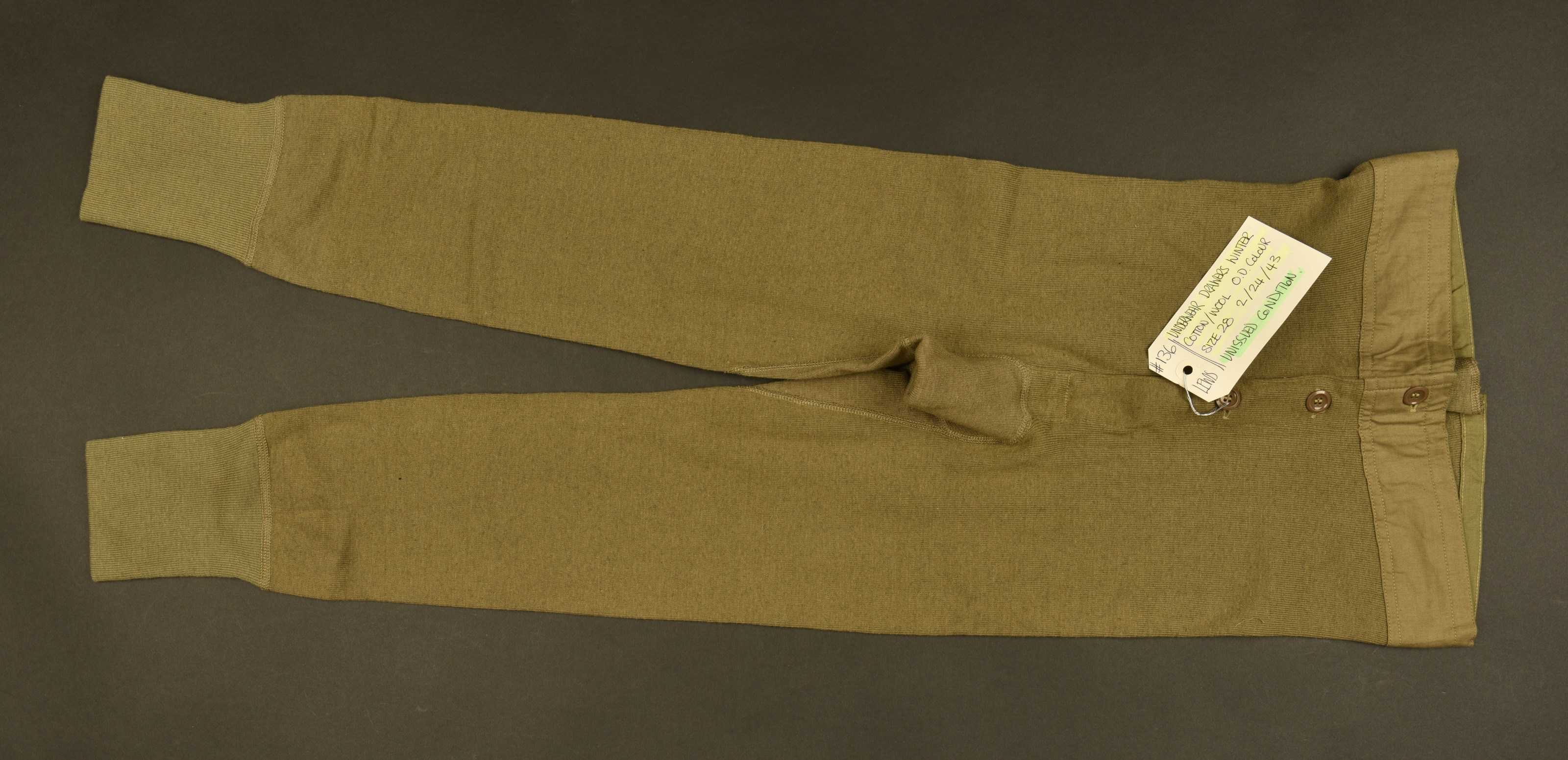 Caleçon long hivernal. Underwear drawers winter | Aiolfi G.b.r.