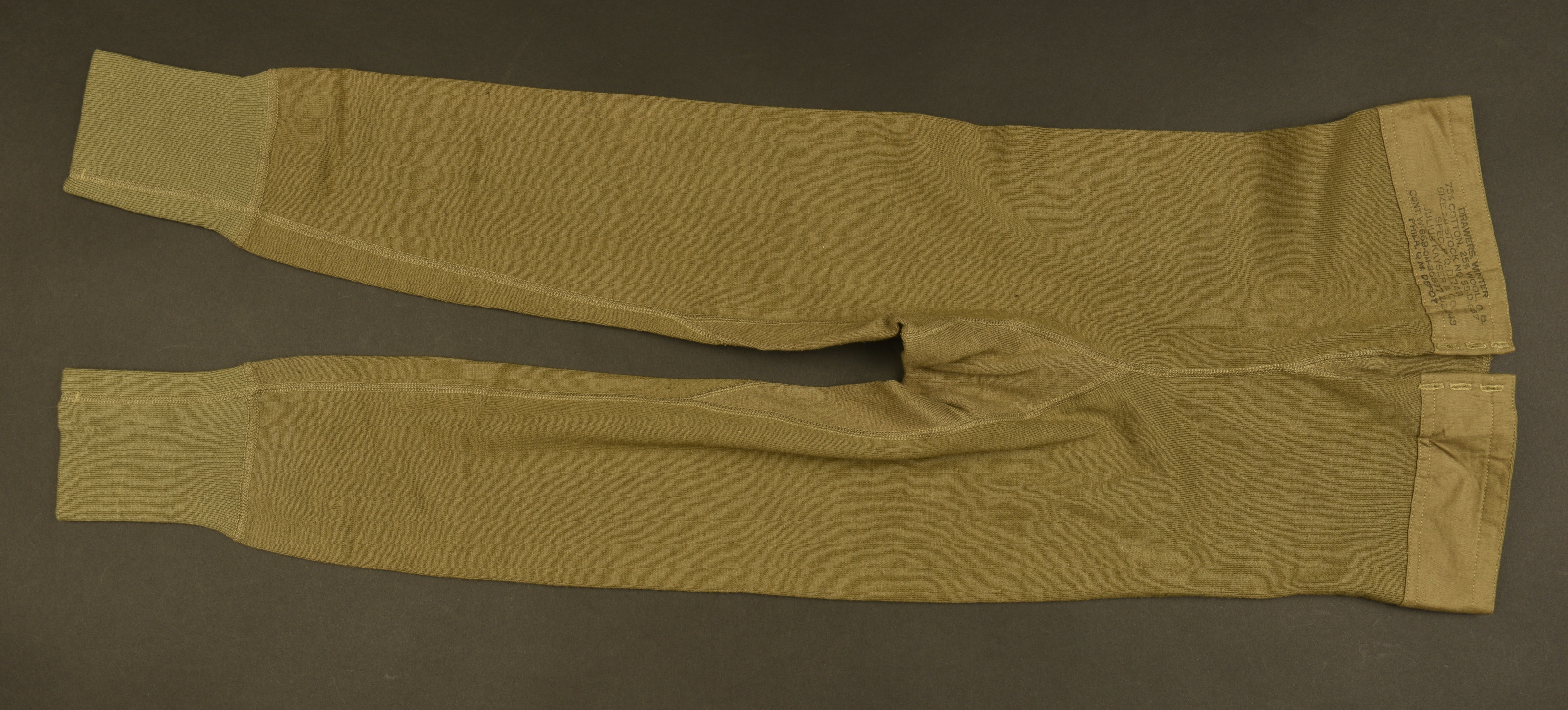 Caleçon long hivernal. Underwear drawers winter | Aiolfi G.b.r.