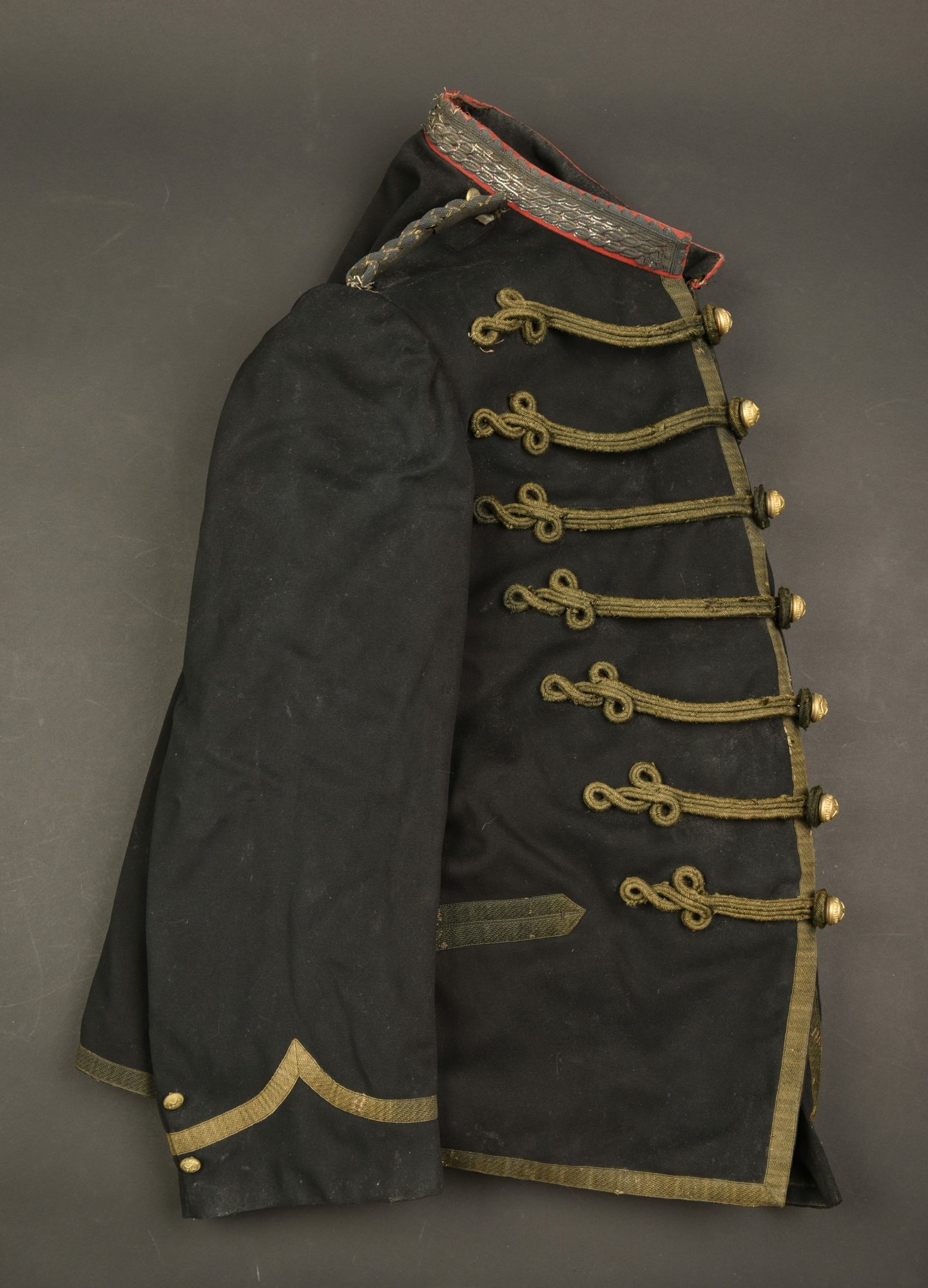 Dolman modèle 1883 et pantalon d'officier de 1ère ou 2nde classe de l ...