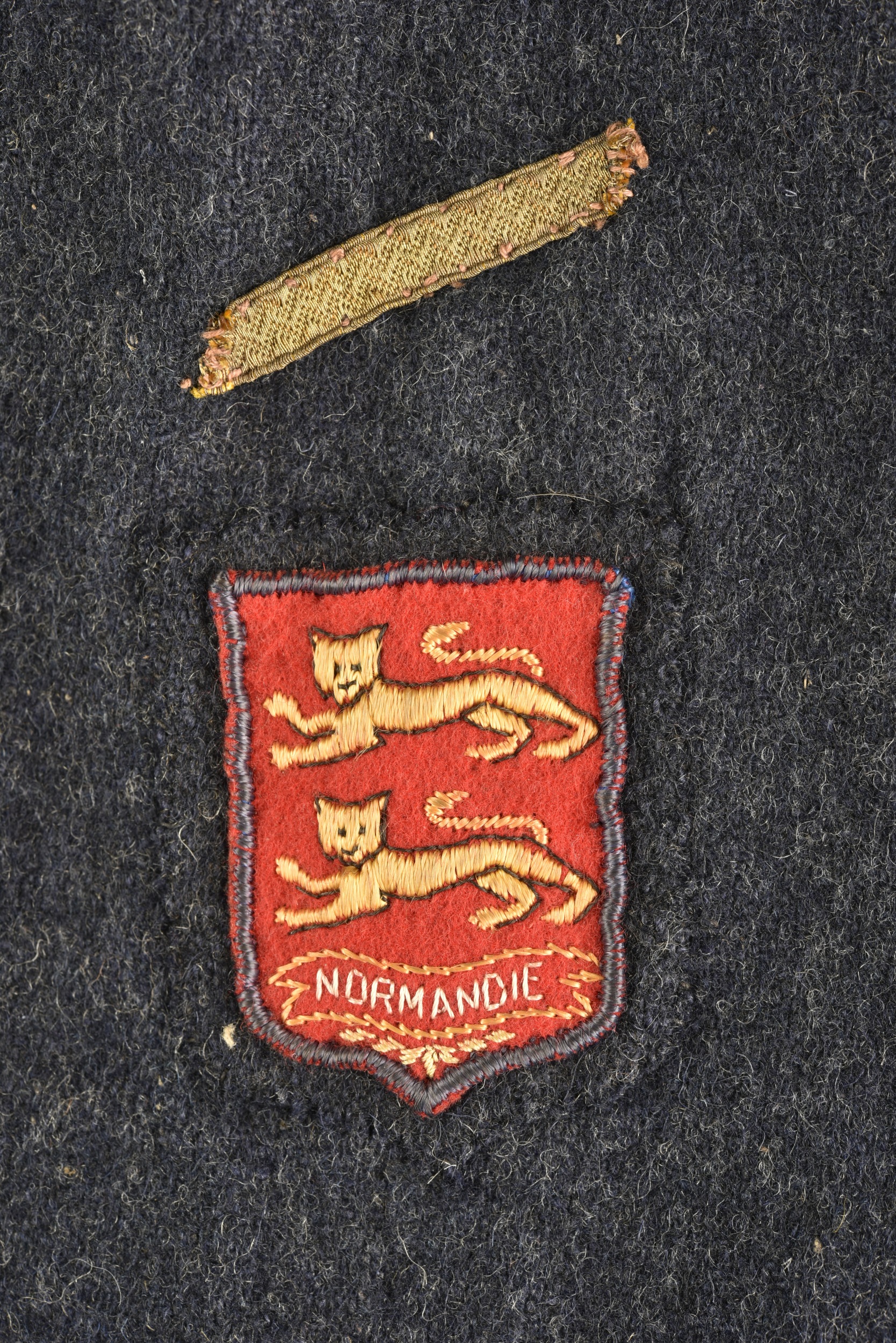 Rare blouson de Cadre de l'avant-garde de la Milice | Aiolfi G.b.r.