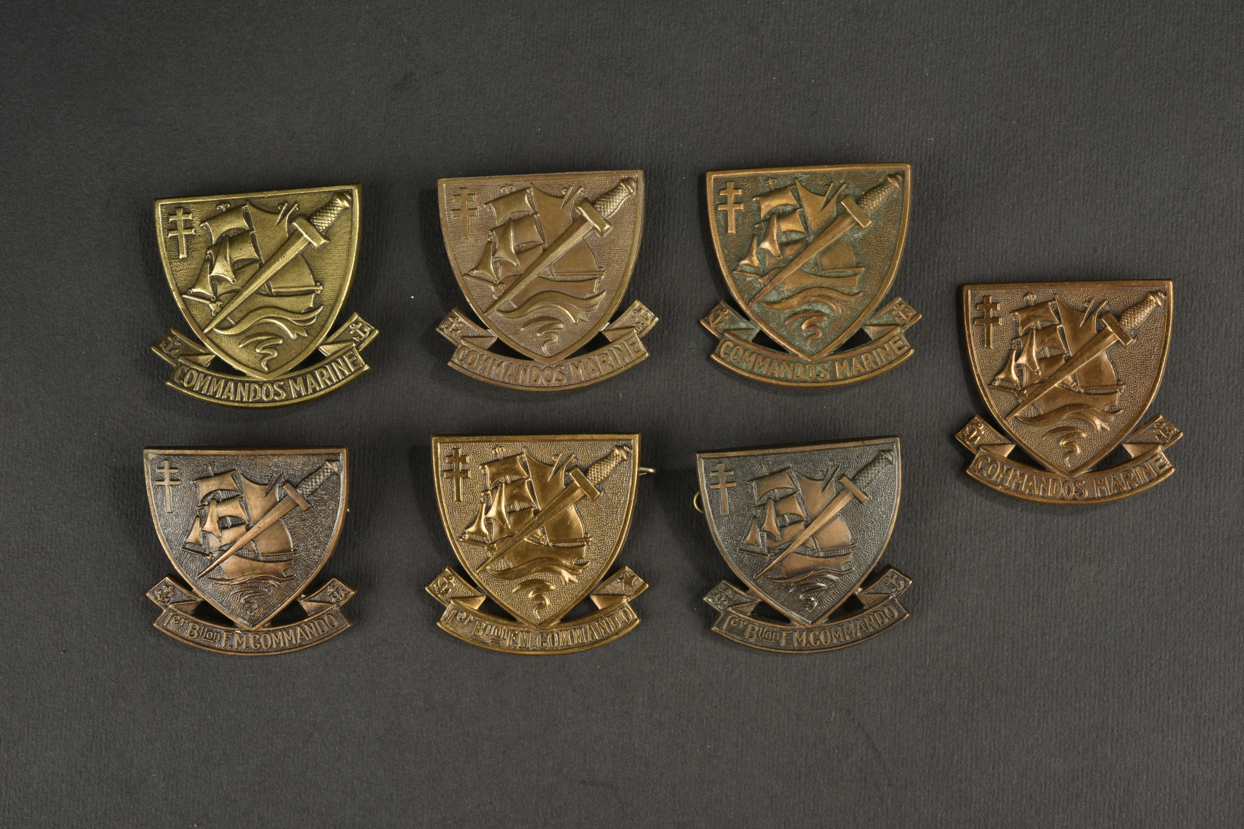 Insignes de bérets commando marine | Aiolfi G.b.r.