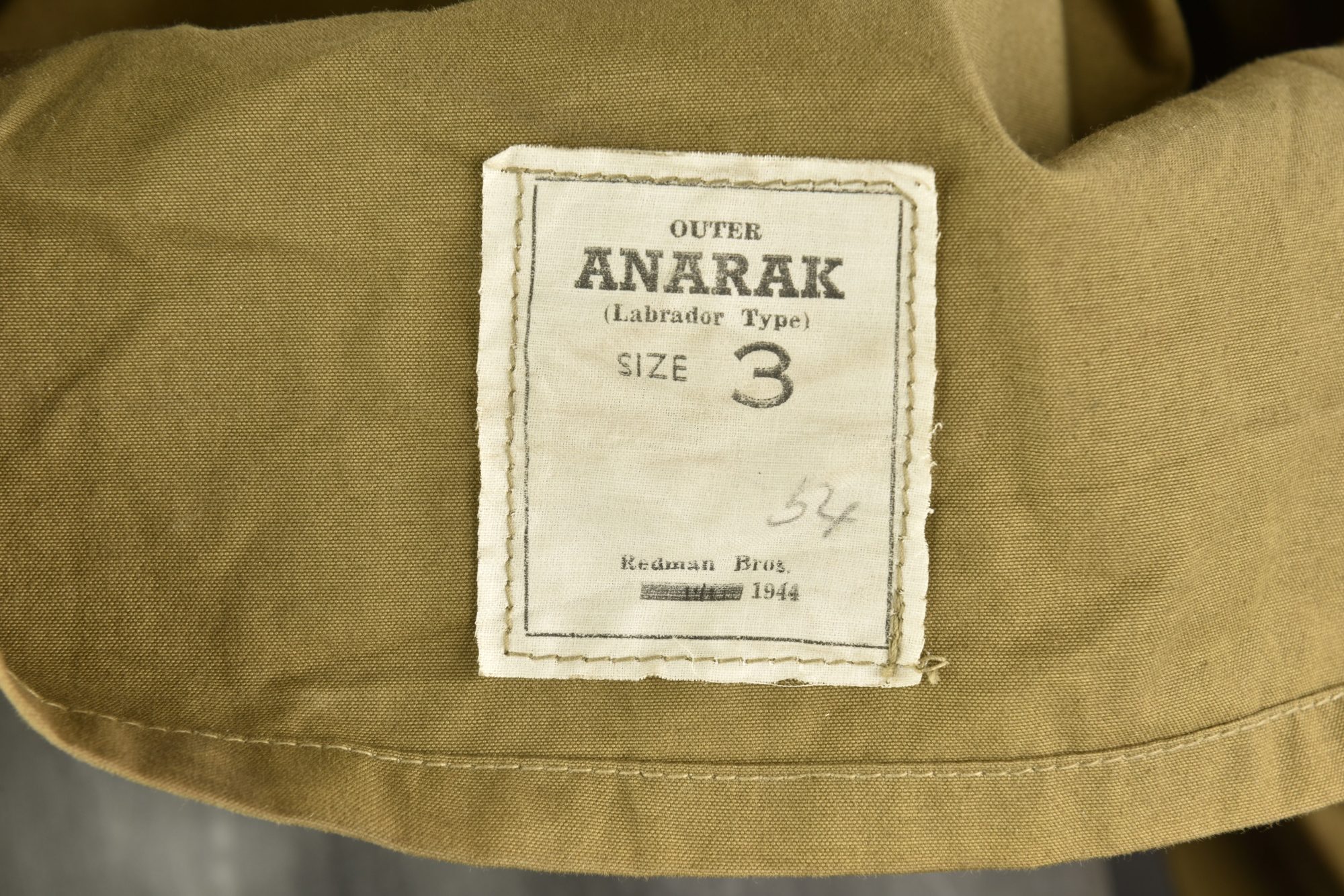 Sur veste Anarak. | Aiolfi G.b.r.