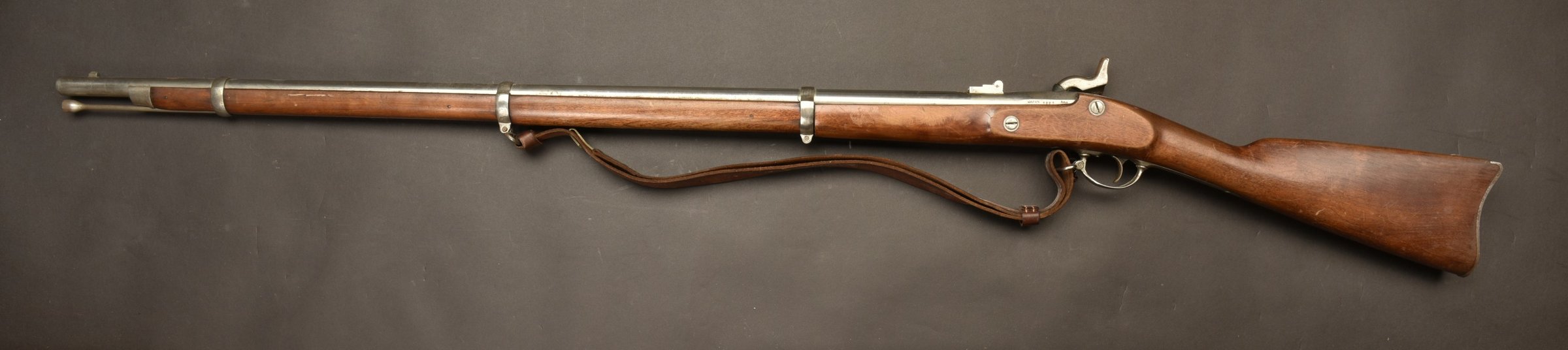 Fusil Springfield modèle 1863 Rifle Musket type 2. Réplique japonaise ...