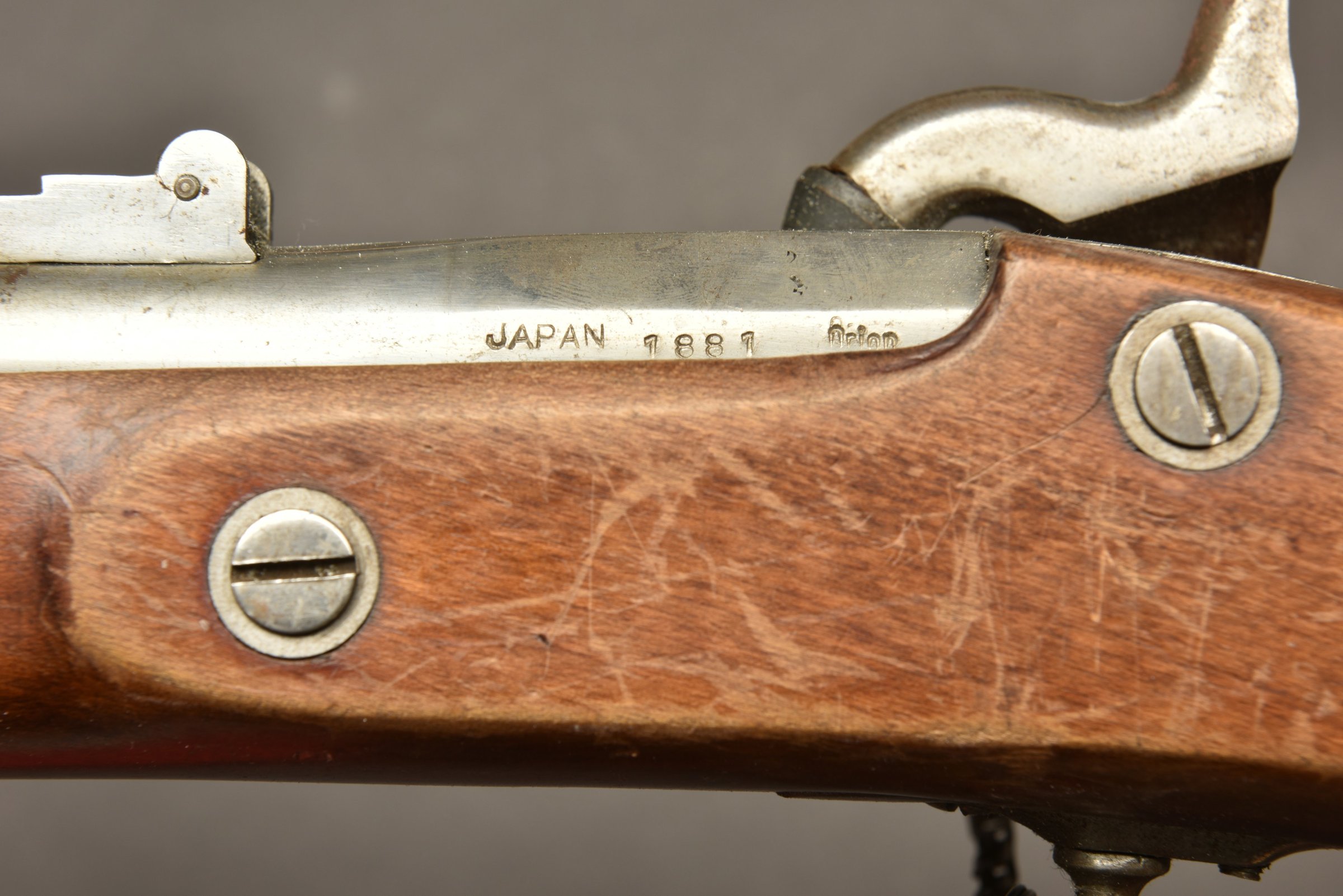 Fusil Springfield modèle 1863 Rifle Musket type 2. Réplique japonaise ...