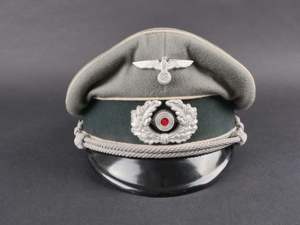Casquette officier Heer. German officer Visor Cap. | Aiolfi G.b.r.