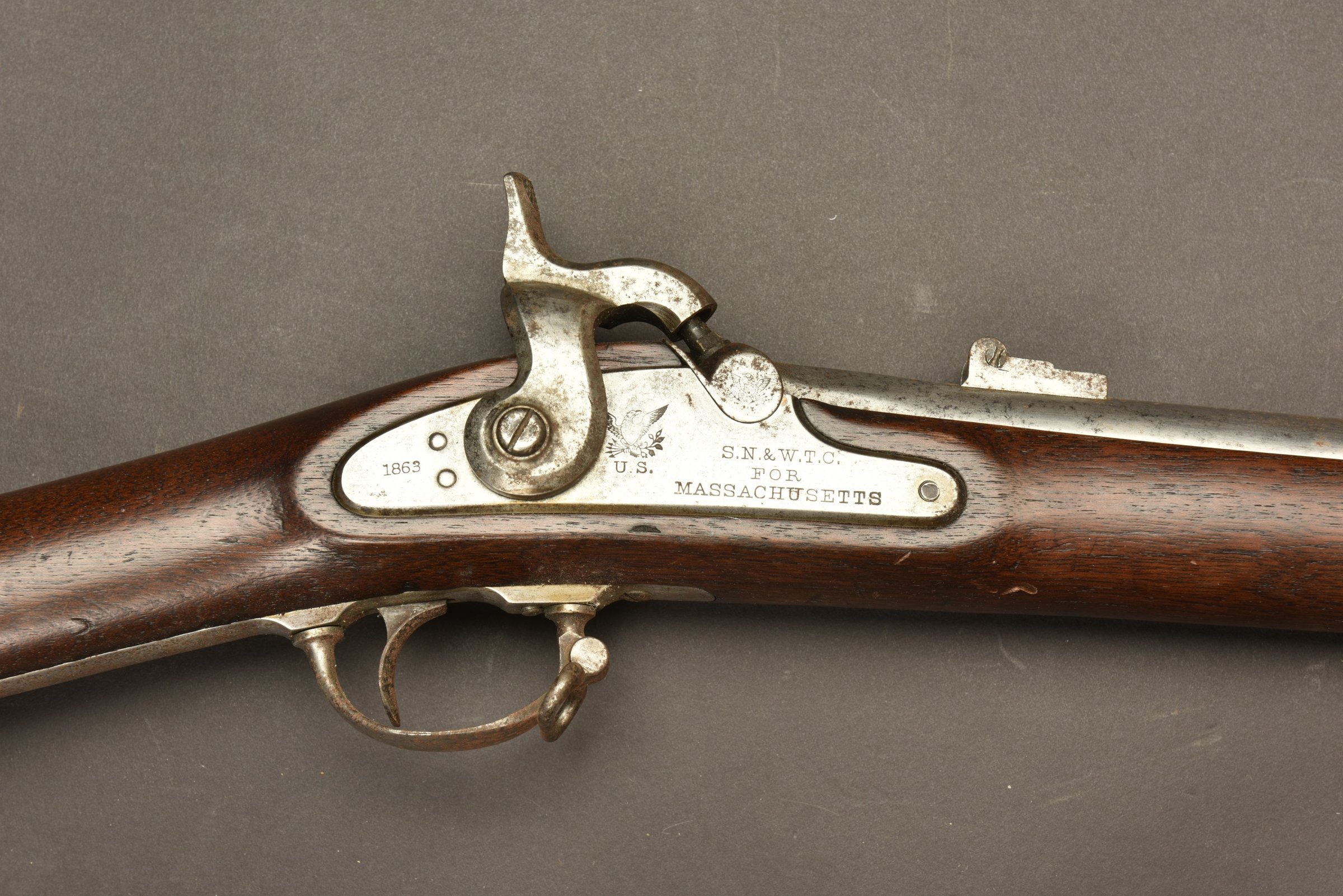 Fusil 1863 Rifle Musket – S.N. & W.T.C. for Massachusetts. | Aiolfi G.b.r.