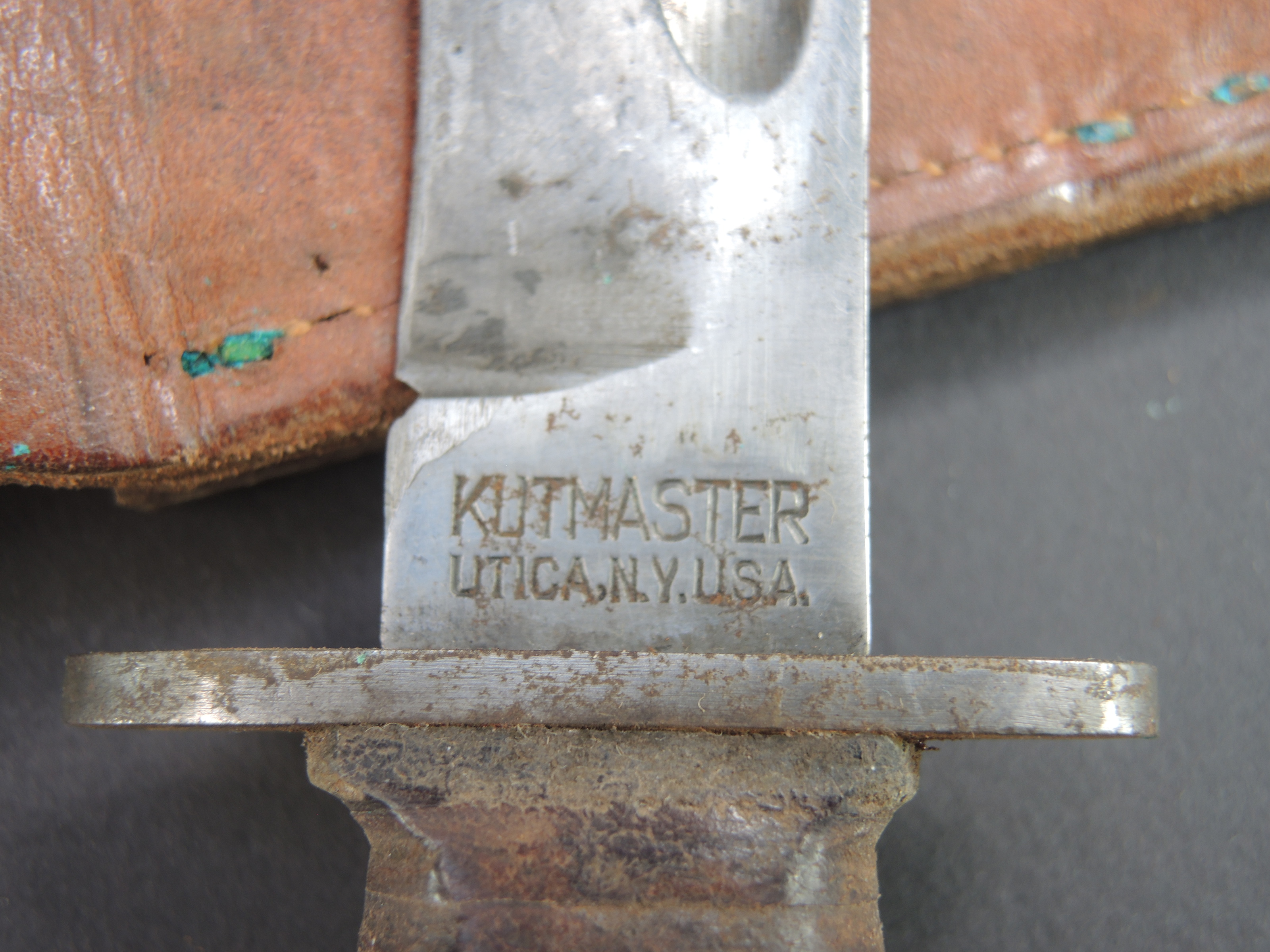 Couteau de combat US. Kutmaster knife Utica NY USA | Aiolfi G.b.r.