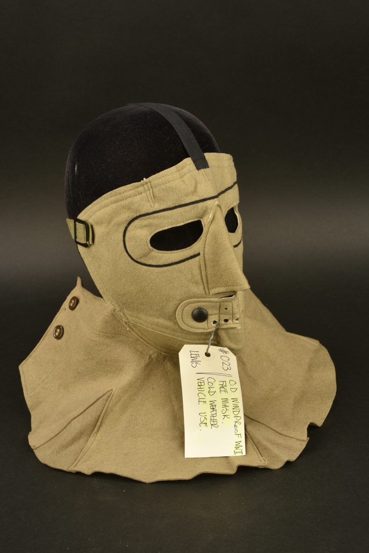 Masque facial anti-froid. OD Windproof WWII | Aiolfi G.b.r.