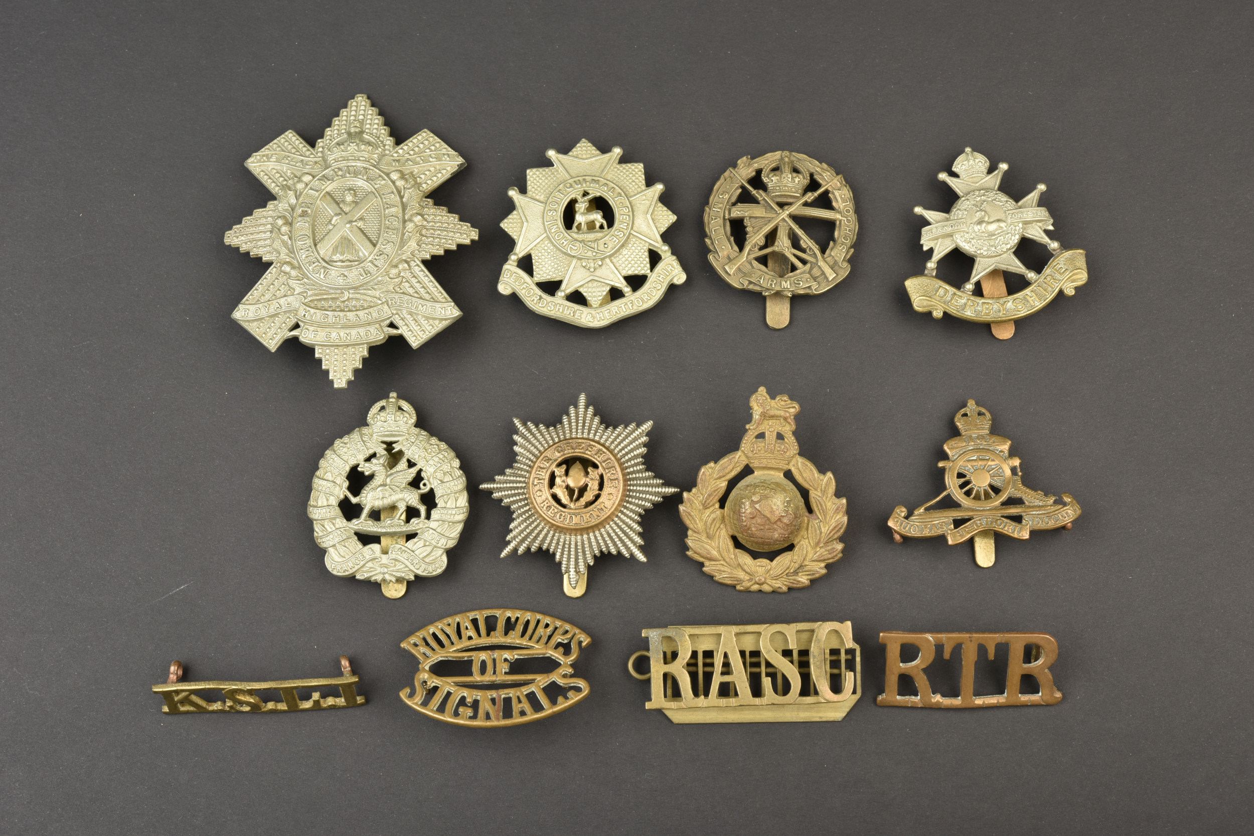 Ensemble d'insignes anglais | Aiolfi G.b.r.