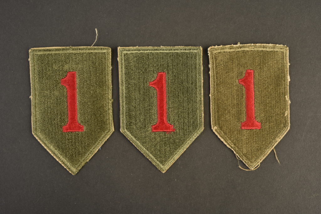 Ensemble d'insignes de la Big Red One | Aiolfi G.b.r.