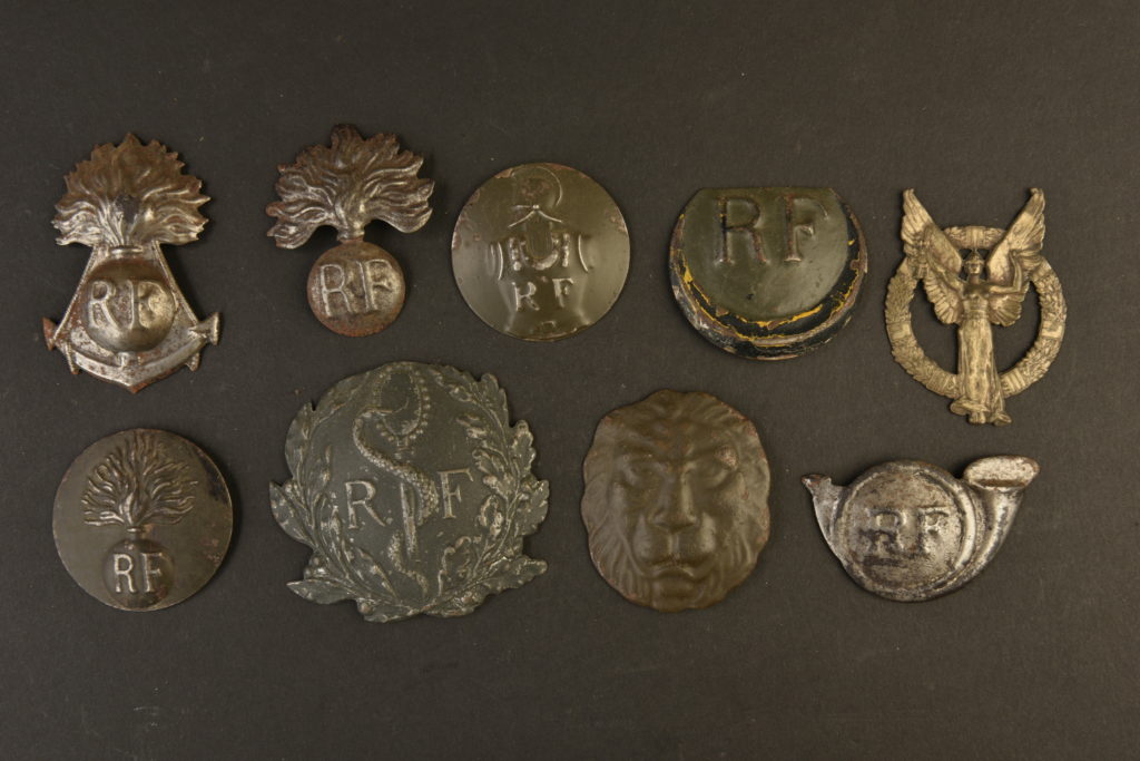 Ensemble de rondaches de casque français | Aiolfi G.b.r.