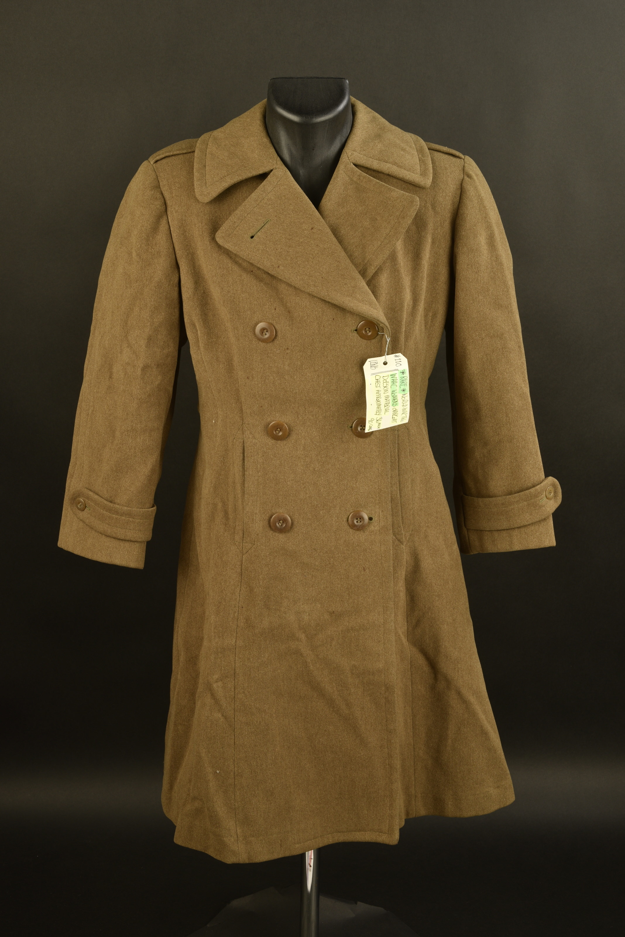 Manteau de Waac. Rare WWII Waac womens overcoat. | Aiolfi G.b.r.
