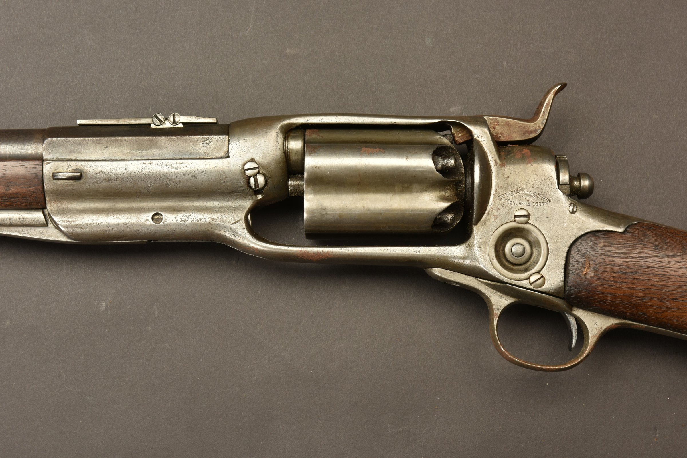 Colt Model 1855 Military Percussion Revolving Rifle. | Aiolfi G.b.r.