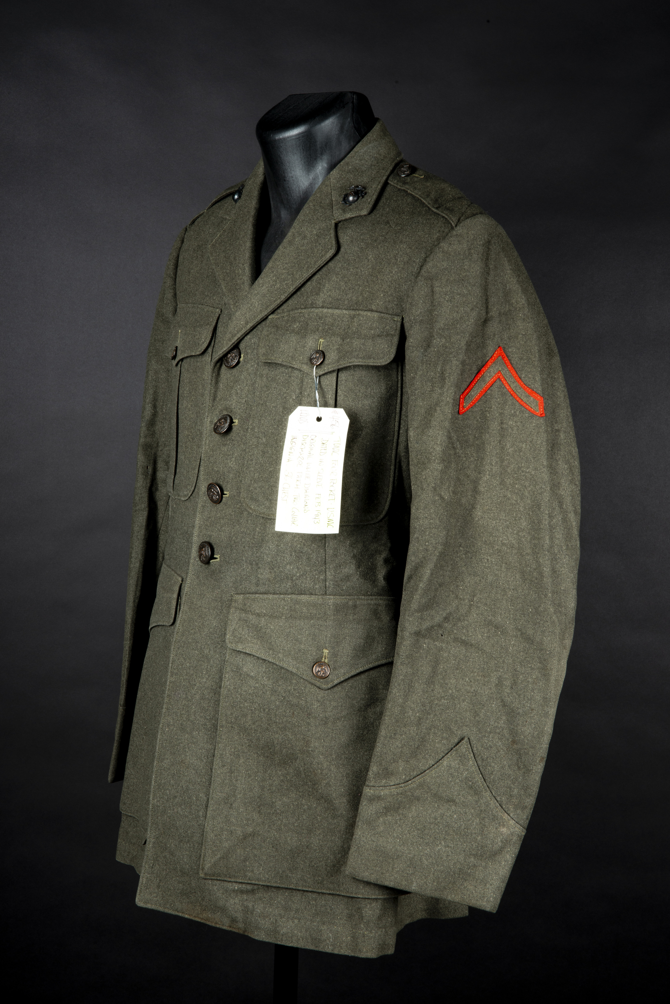 Vareuse USMC. Tunic four pocket USMC | Aiolfi G.b.r.