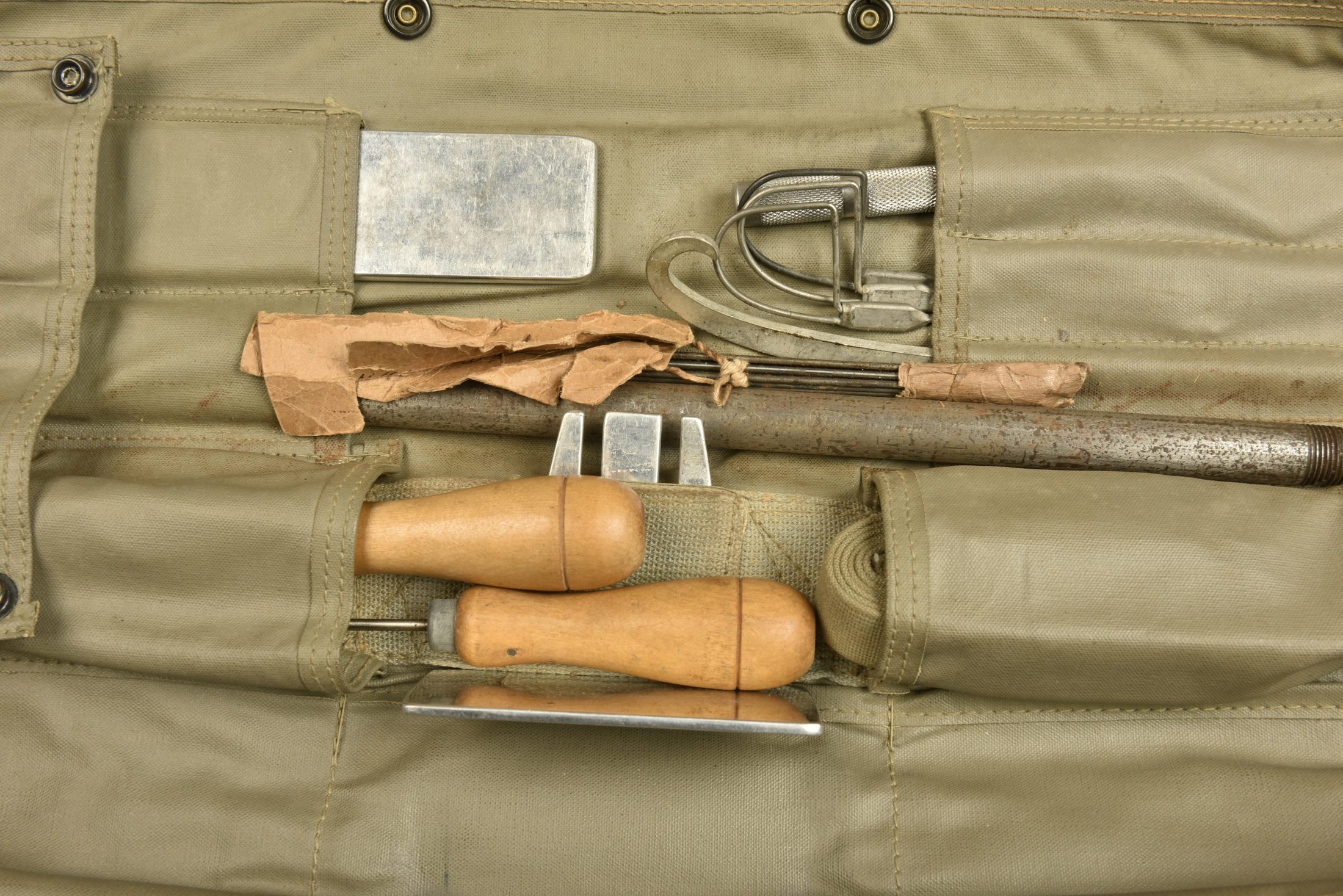 WWII US Airborne Paratrooper Navy Parachute Rigger Kit . | Aiolfi G.b.r.