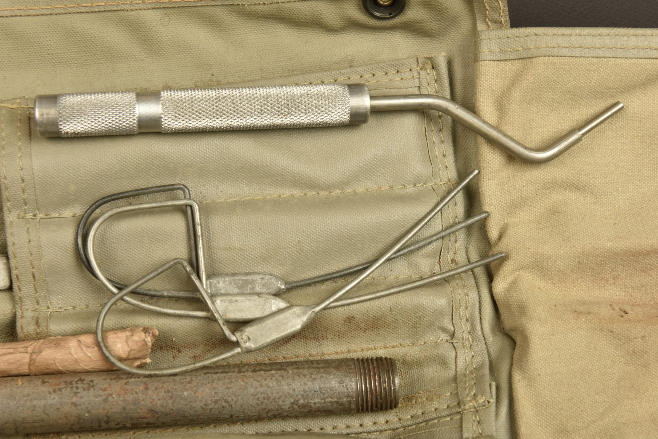 WWII US Airborne Paratrooper Navy Parachute Rigger Kit . | Aiolfi G.b.r.