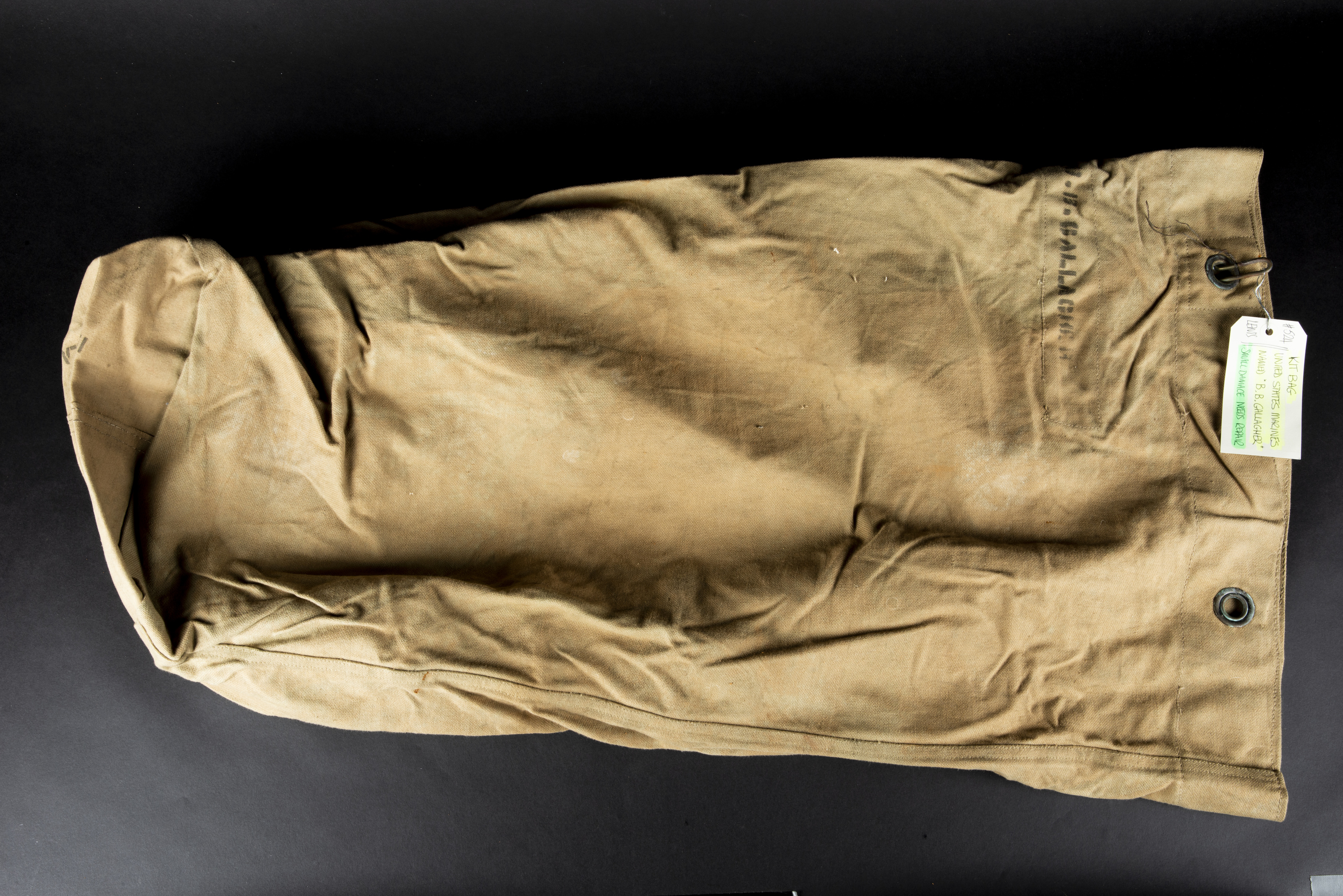 Sac à paquetage nominatif USMC. Kit bag USMC Named | Aiolfi G.b.r.