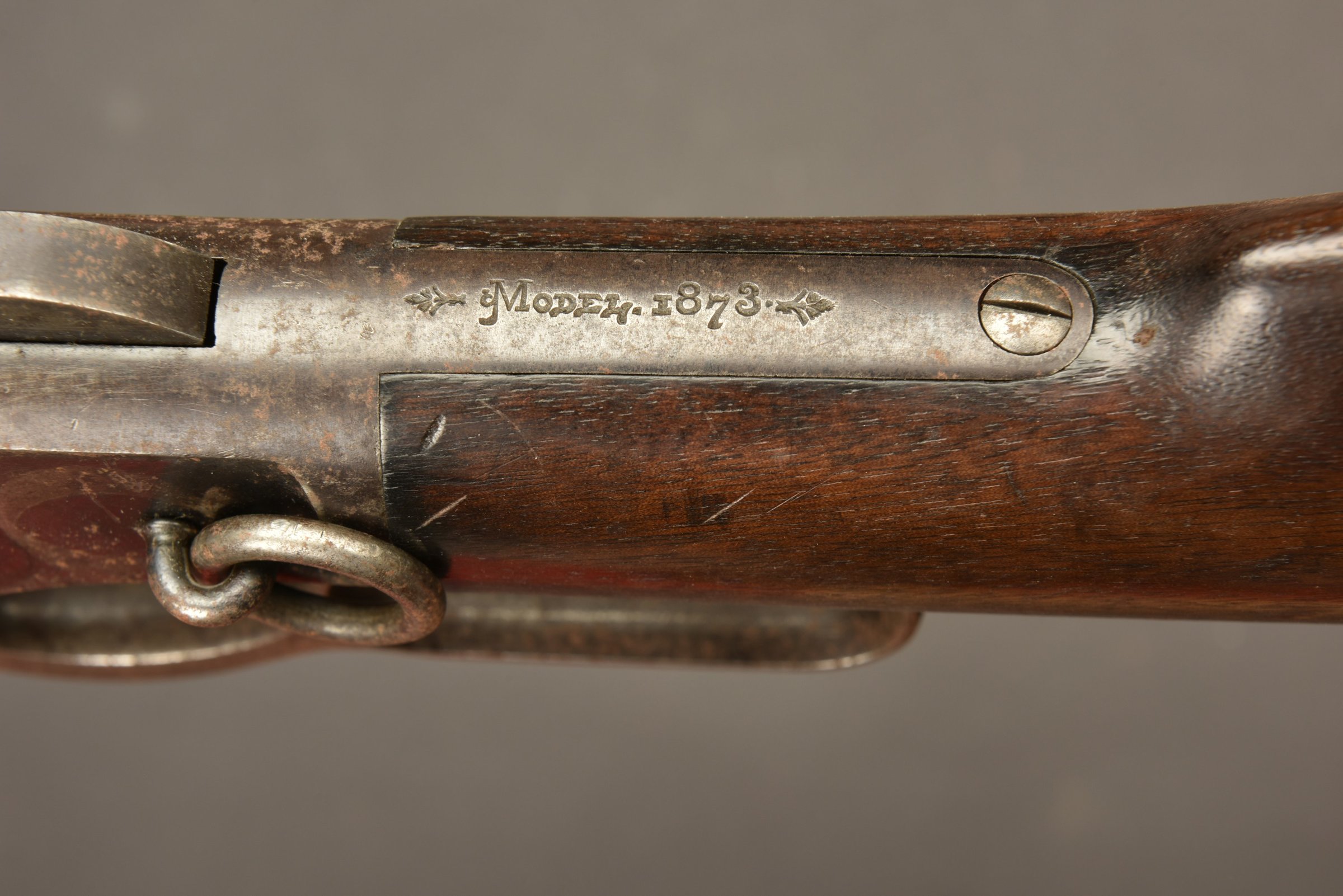 Saddle Ring Carabine Winchester Model 1873 Lever Action Rifle. | Aiolfi ...