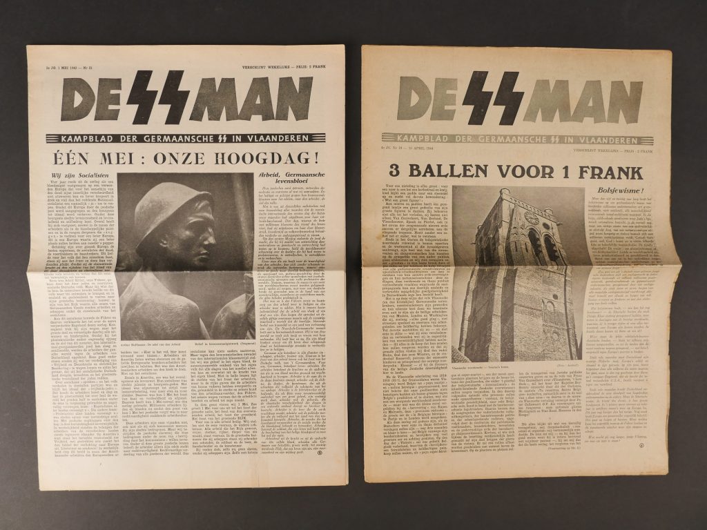 Journaux SS Man. SS Man newspaper. | Aiolfi G.b.r.