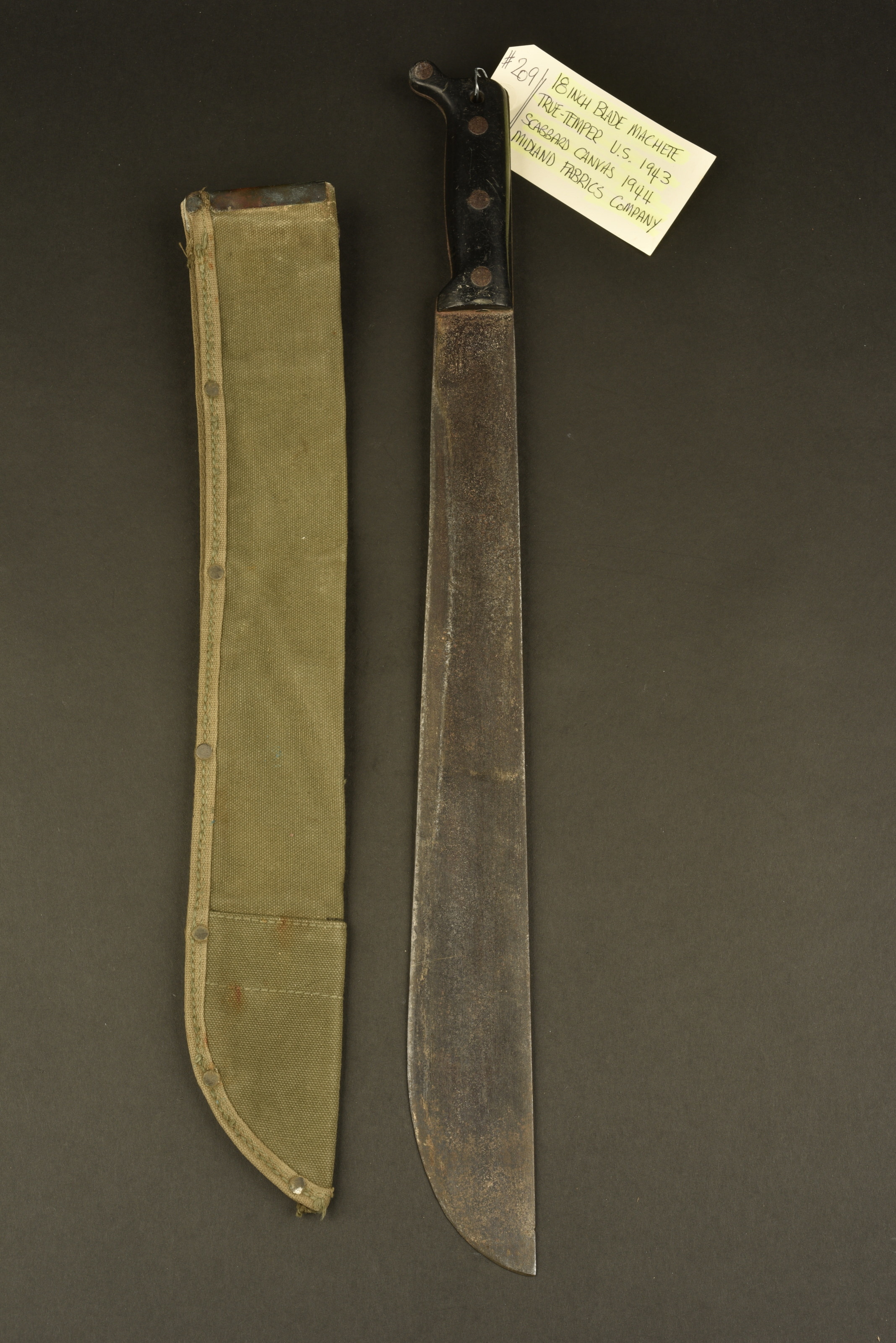 Machette US. 18 Inch Blade Machete | Aiolfi G.b.r.