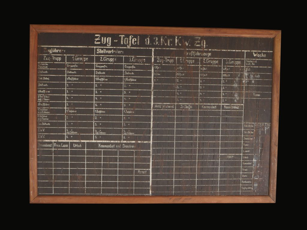 Tableau Zug Tafel. German Train board. | Aiolfi G.b.r.