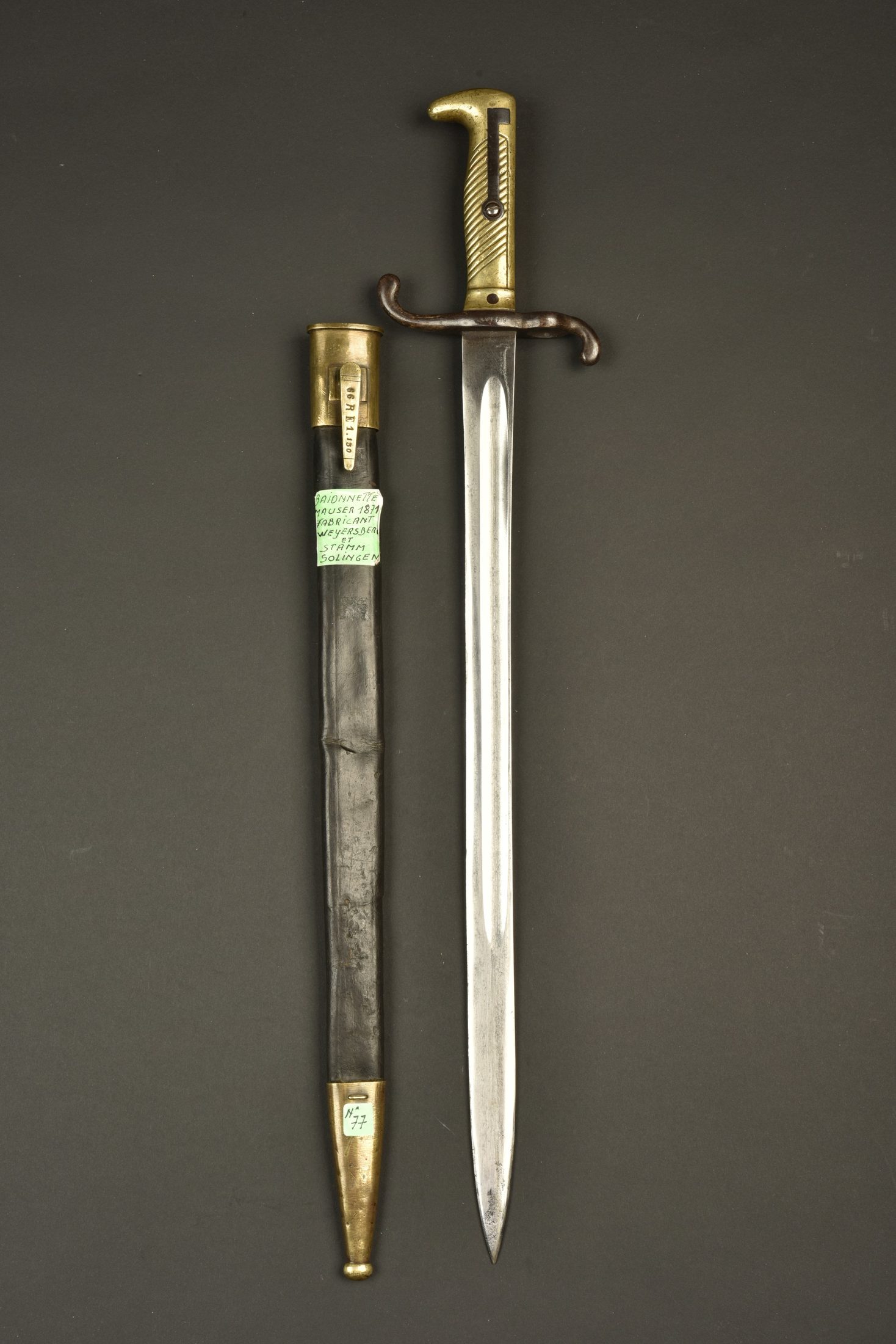 Baïonnette 1871. | Aiolfi G.b.r.
