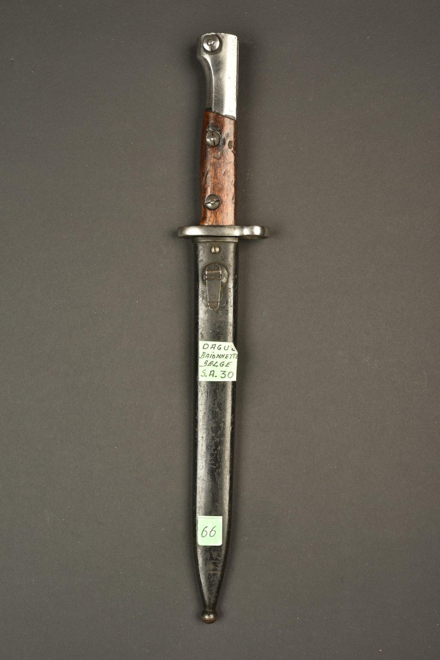 Baïonnette belge. | Aiolfi G.b.r.