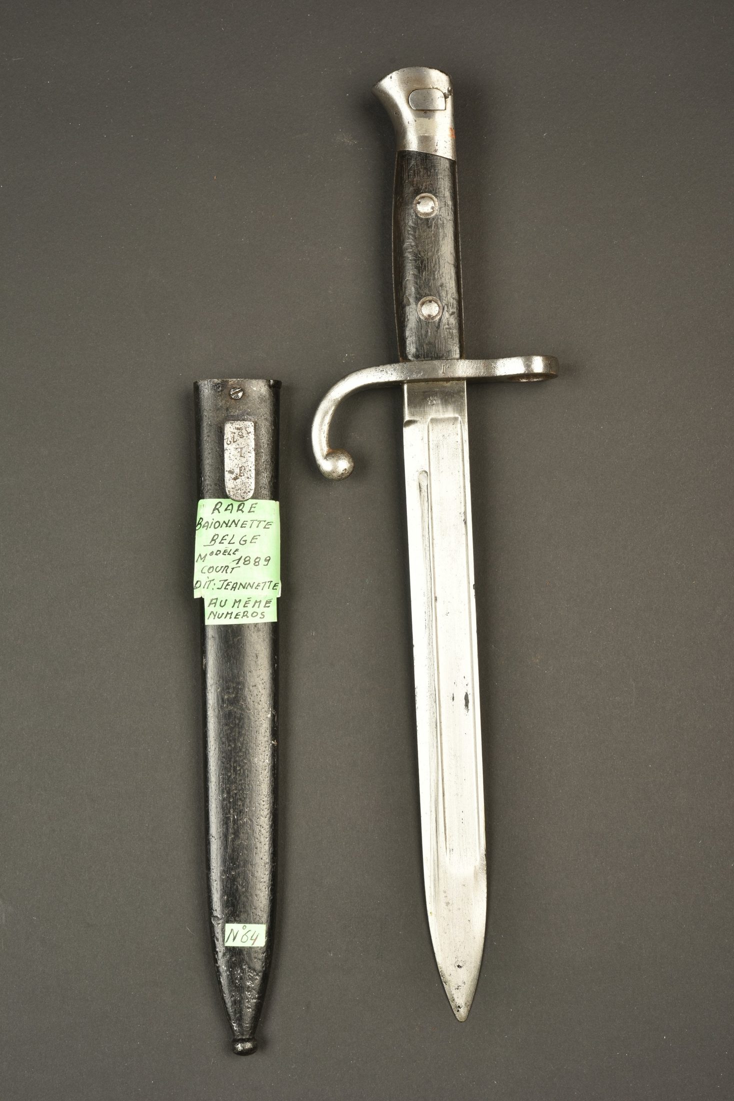 Baïonnette belge. | Aiolfi G.b.r.