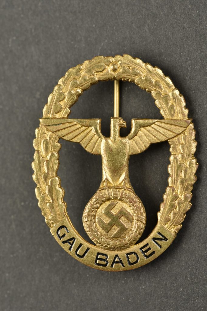 Insigne Gau Baden. Gau Baden insignia. | Aiolfi G.b.r.