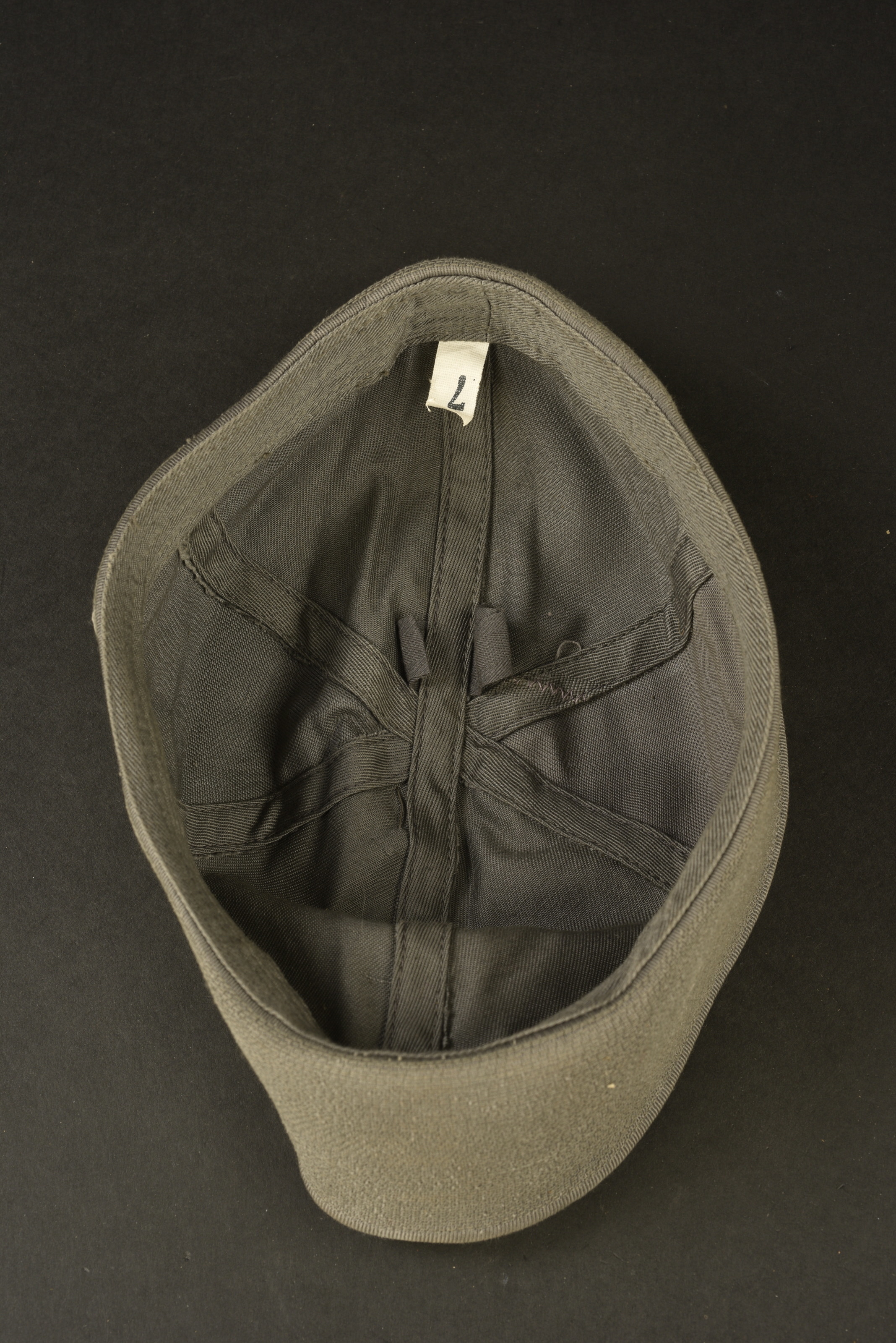 Bob de l'US Navy. Rare Grey Dixie Cup Cap. | Aiolfi G.b.r.