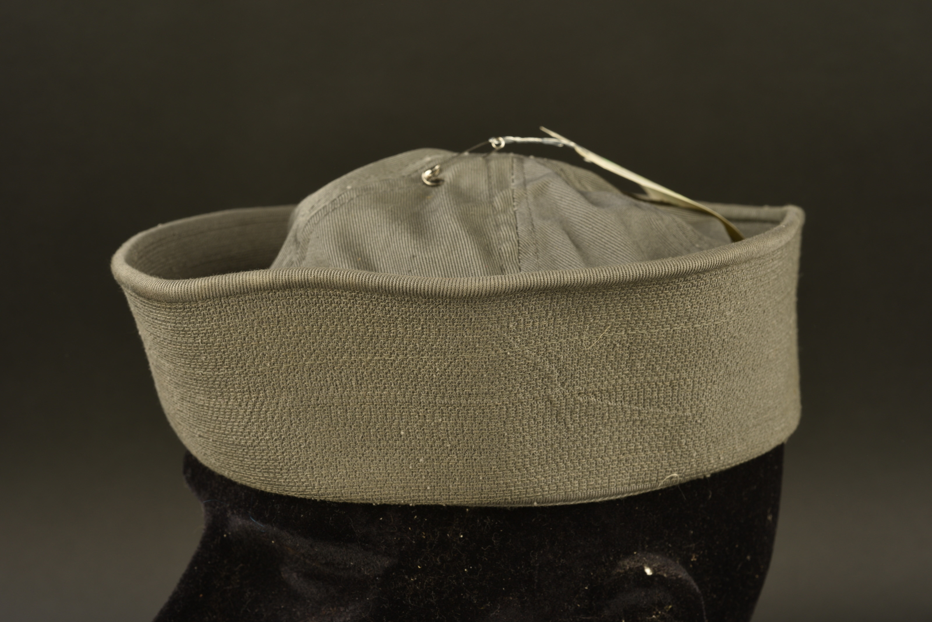 Bob de l'US Navy. Rare Grey Dixie Cup Cap. | Aiolfi G.b.r.