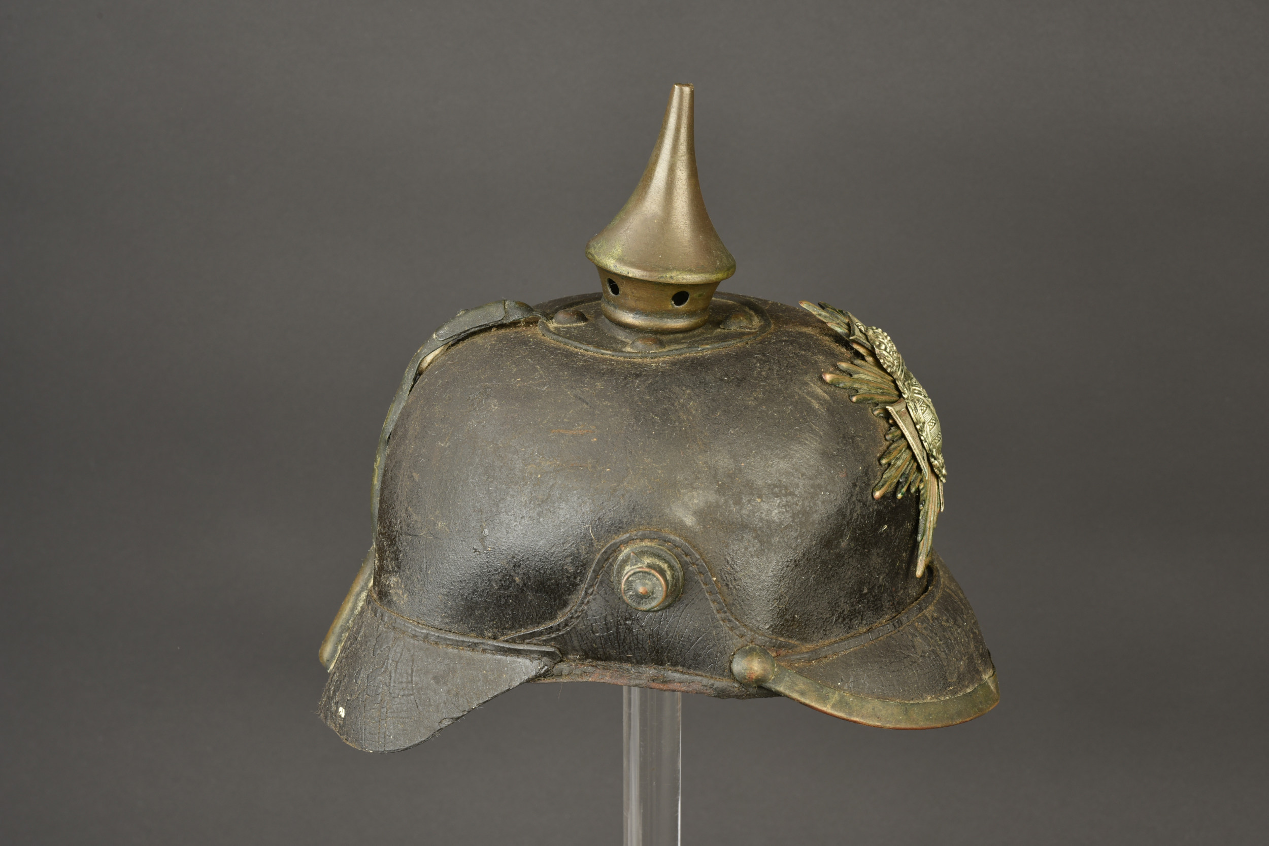 Casque à pointe 1895 saxon de réserve | Aiolfi G.b.r.