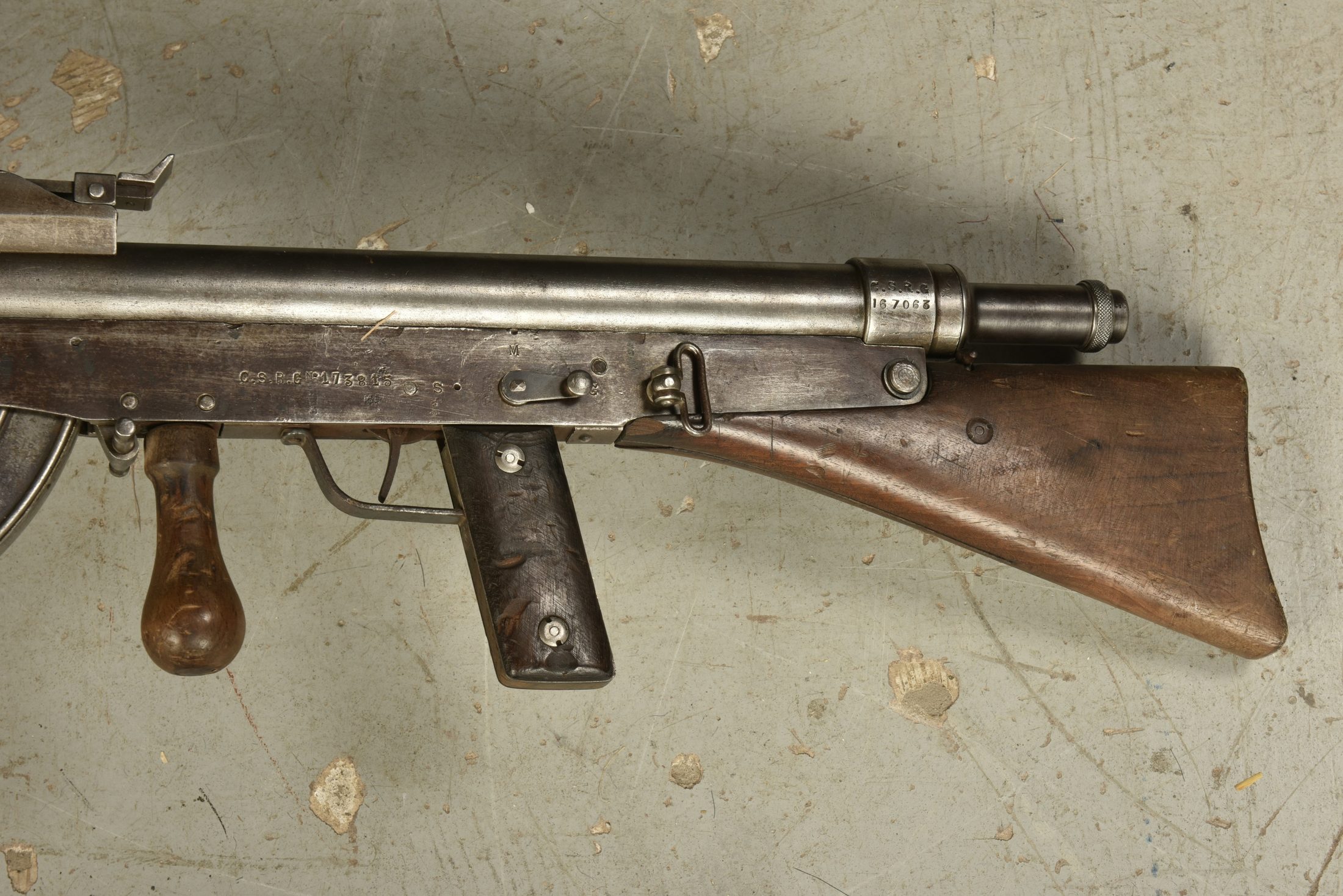 Fusil mitrailleur Chauchat. | Aiolfi G.b.r.