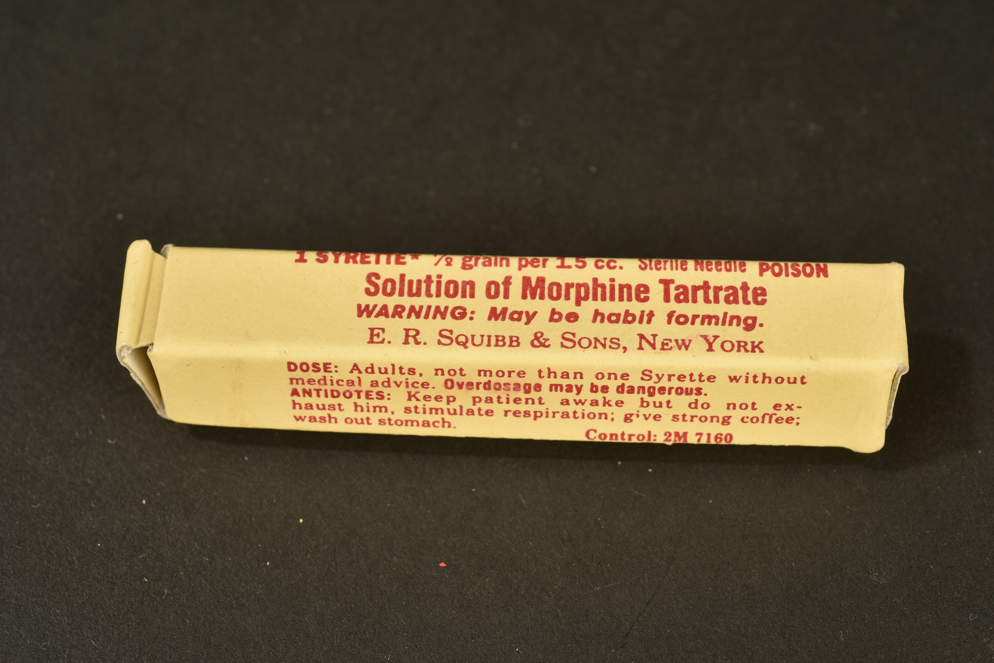 Syrette de Morphine | Aiolfi G.b.r.