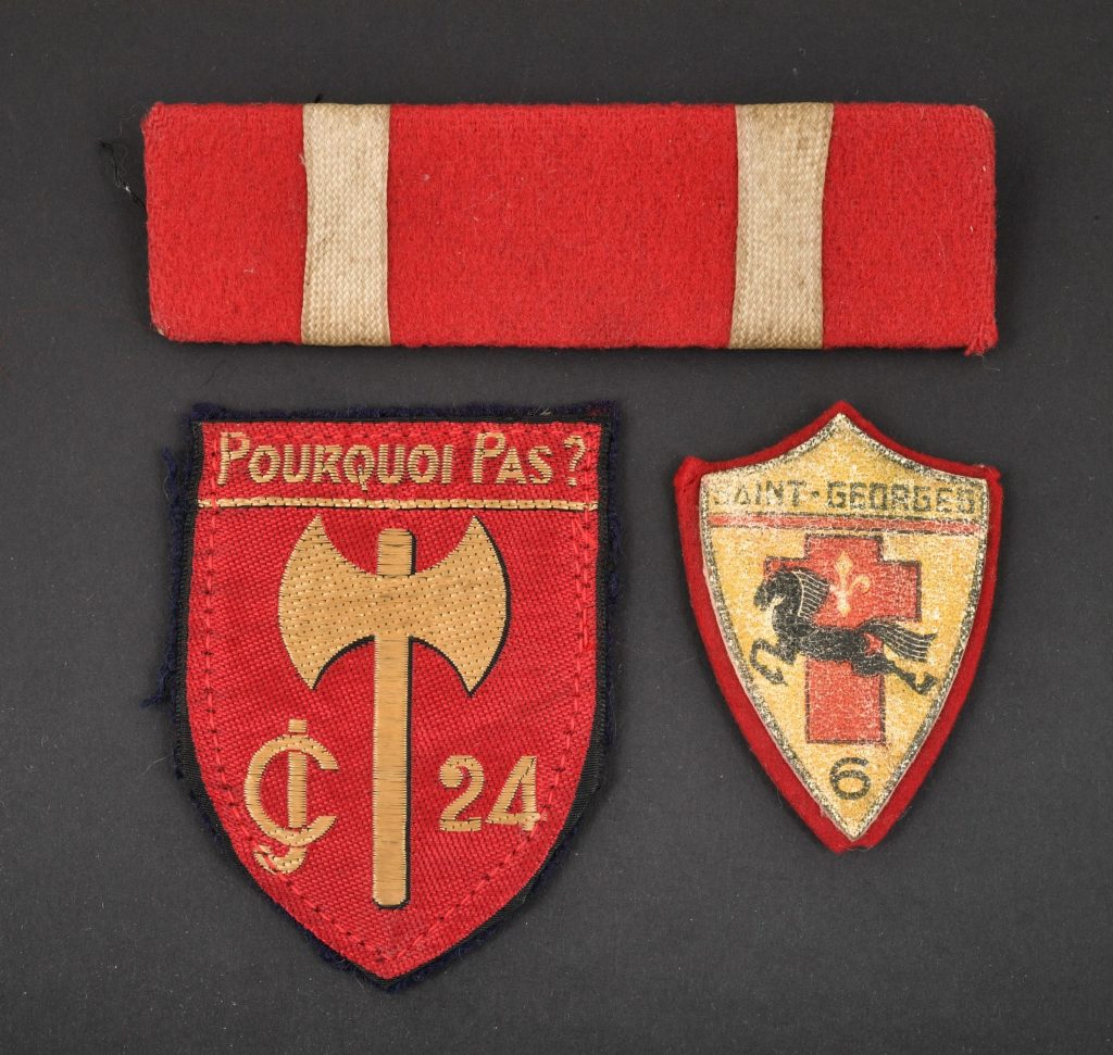 Ensemble d'insignes du Groupement 24 | Aiolfi G.b.r.