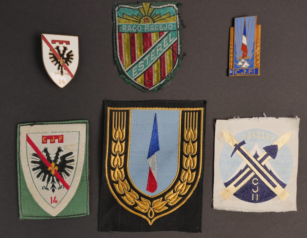 Ensemble d'insignes CJF | Aiolfi G.b.r.