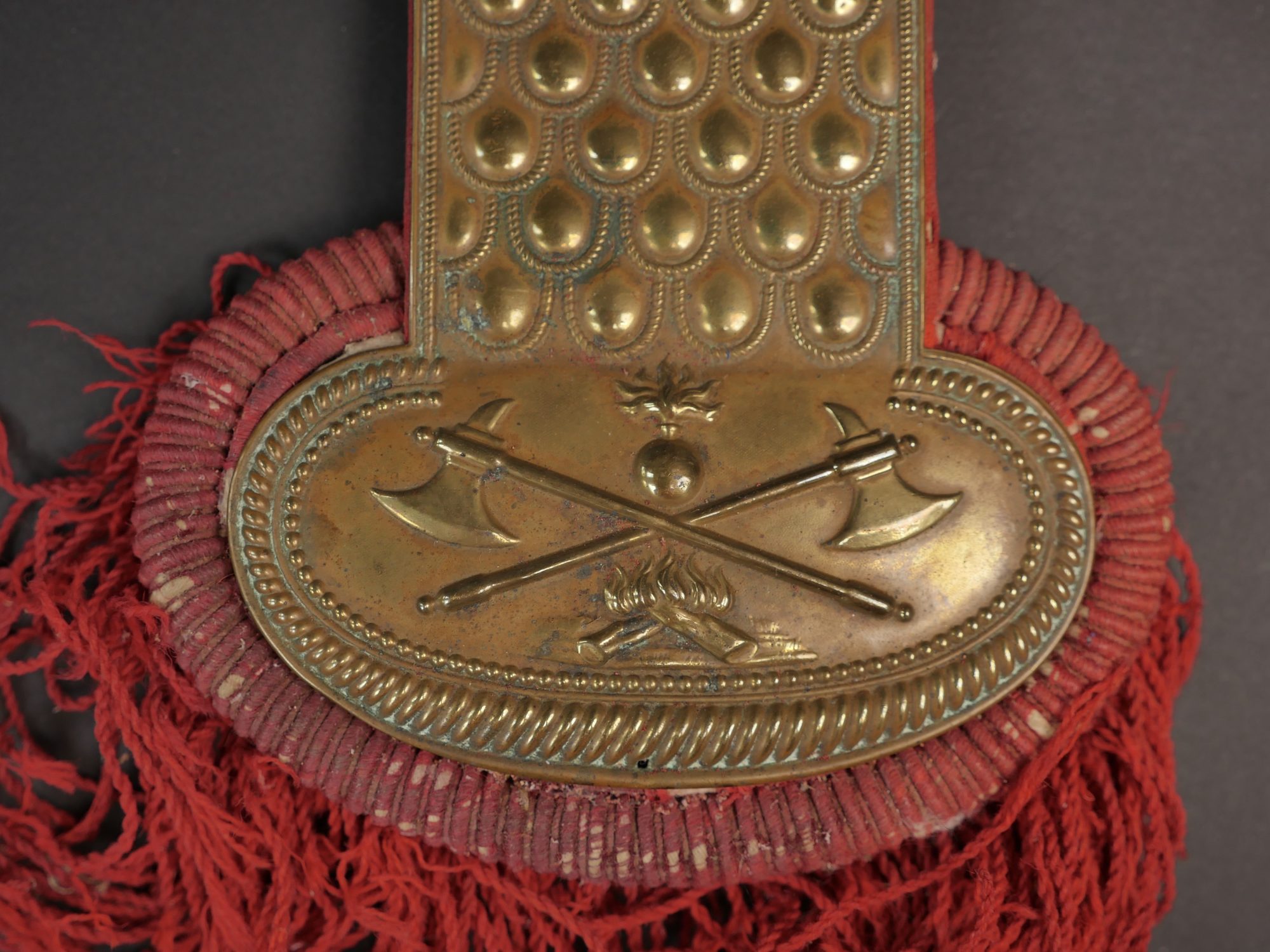 Epaulettes de sapeurs pompiers 3ème République | Aiolfi G.b.r.