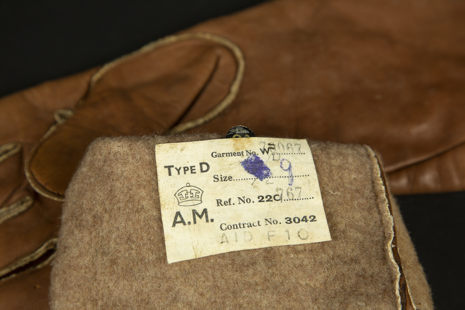 Paire de gants de pilote de la RAF | Aiolfi G.b.r.