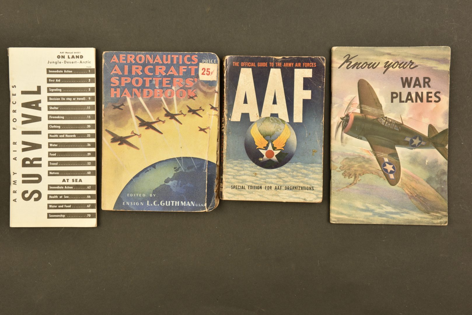 Ensemble de livrets USAAF | Aiolfi G.b.r.