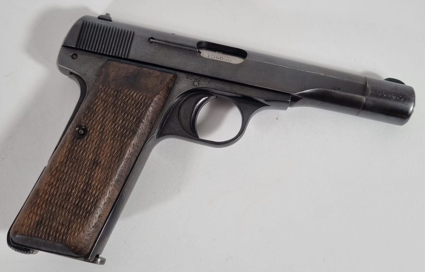 Pistolet FN Browning modèle 10/22 calibre 7.65 de prise Allemande WW2 ...