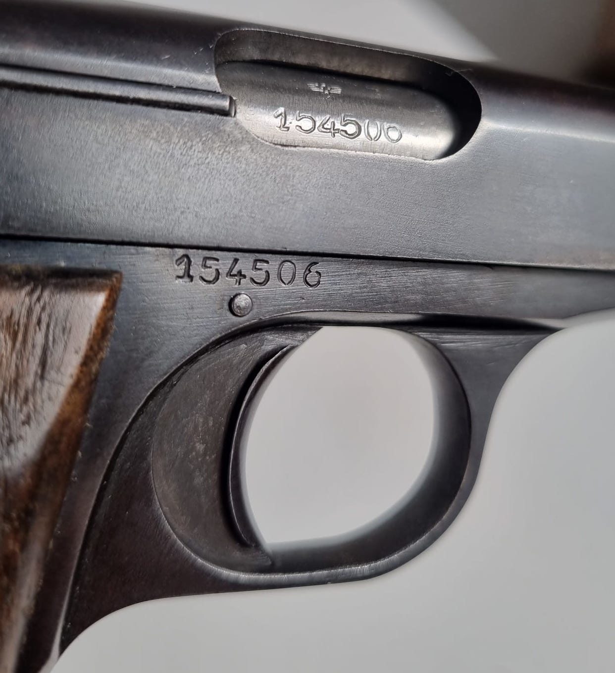 Pistolet FN Browning modèle 10/22 calibre 7.65 de prise Allemande WW2 ...