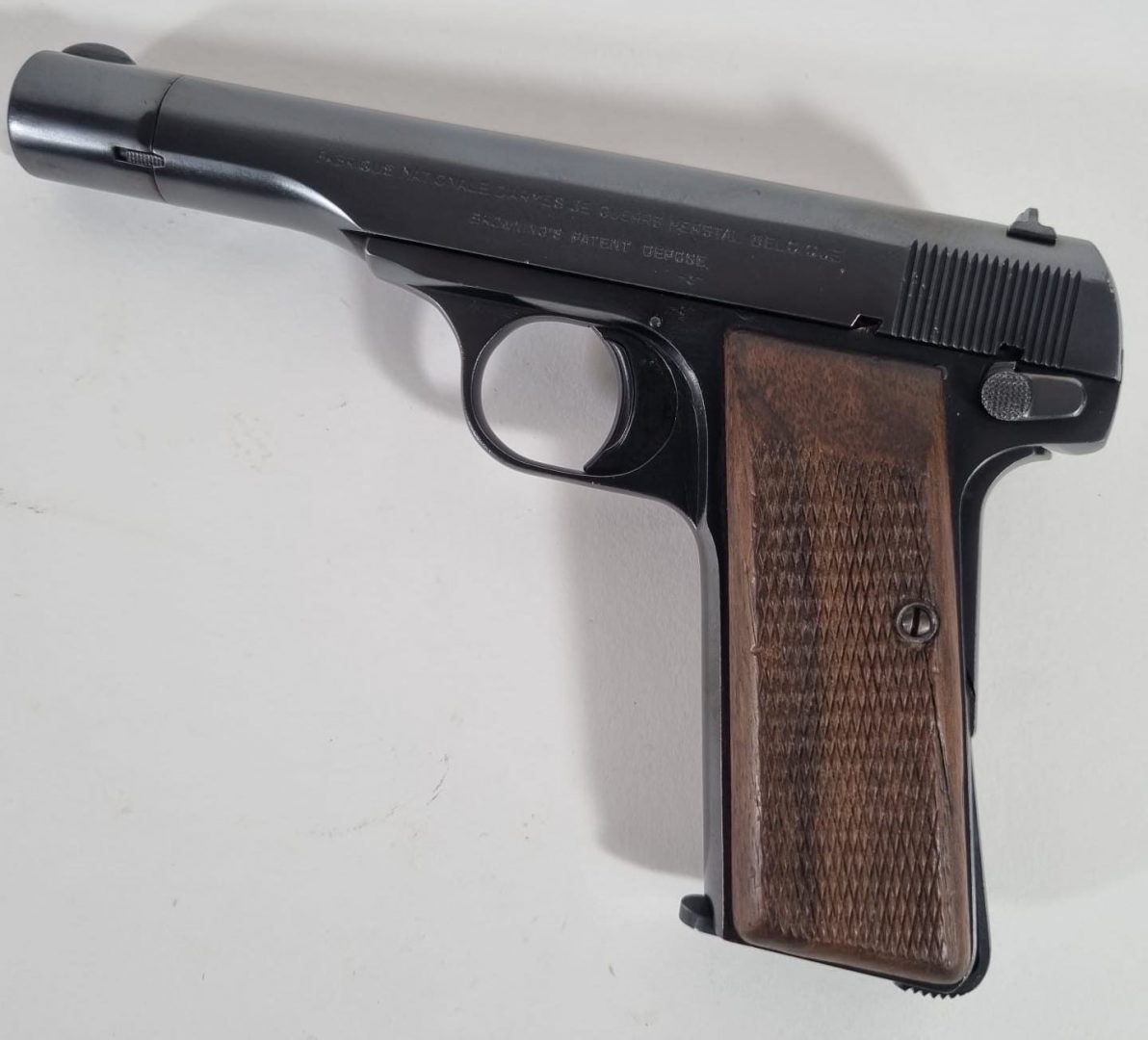 Pistolet FN Browning modèle 10/22 calibre 7.65 de prise Allemande WW2 ...