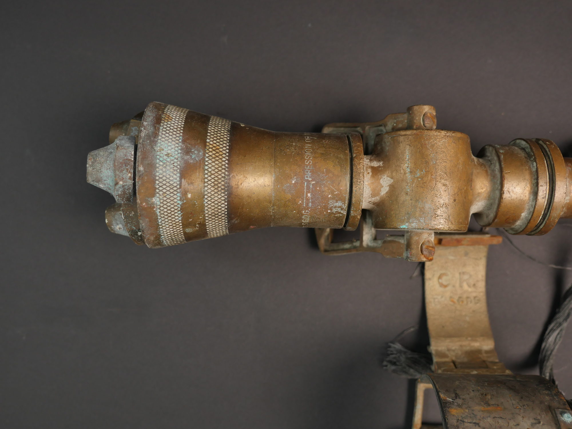 Lot de 3 grandes lances à incendie | Aiolfi G.b.r.