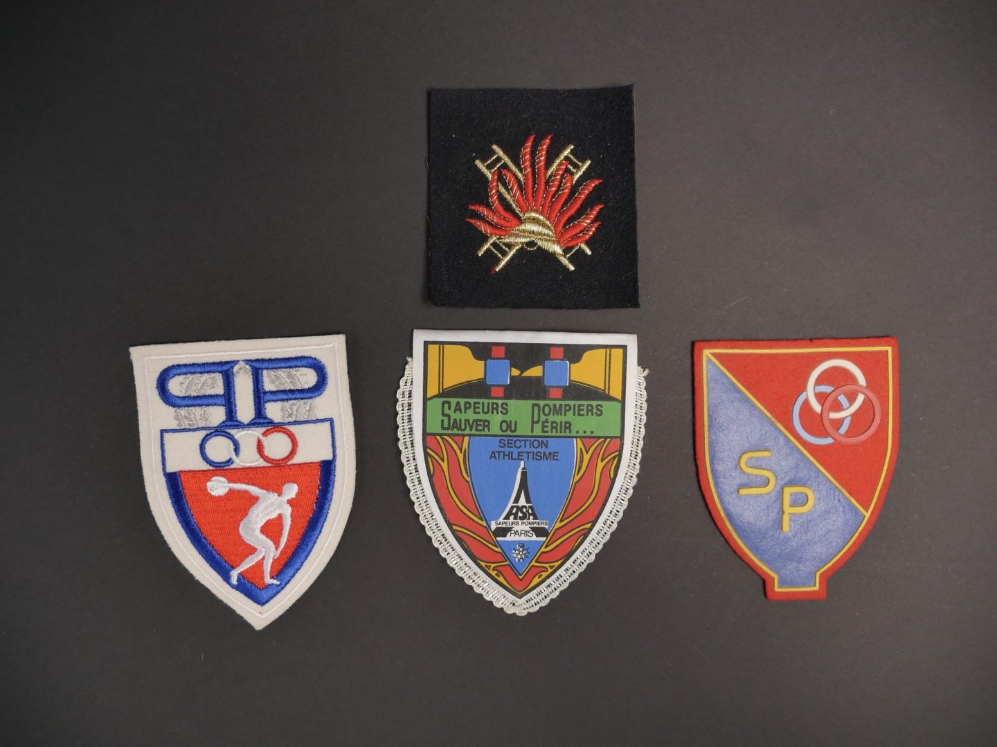 Lots d'insignes sportifs de la BSPP | Aiolfi G.b.r.