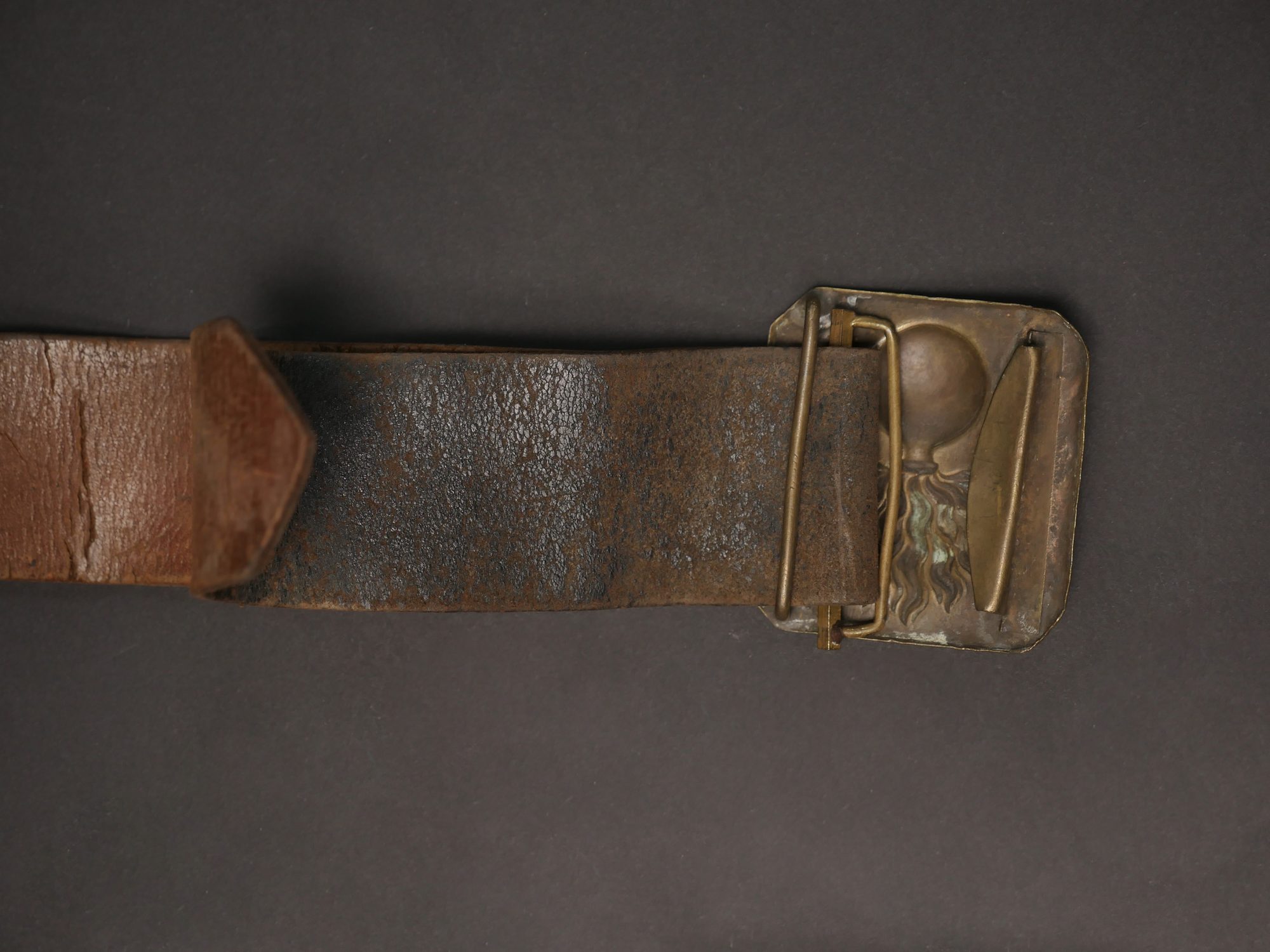 Ceinturon 2nd Empire avec plaque à la Grenade | Aiolfi G.b.r.