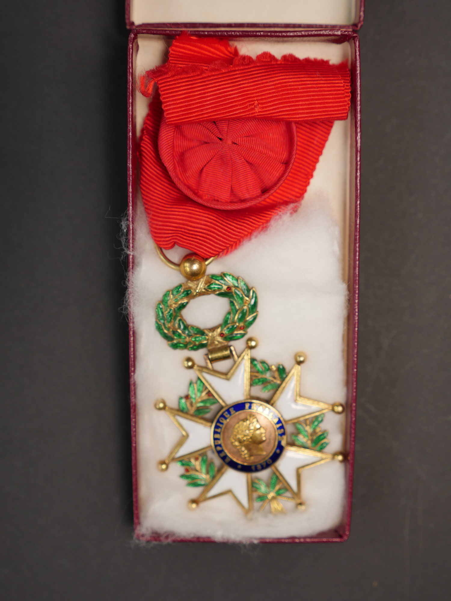 Médaille Officier de la Légion d'Honneur en Or | Aiolfi G.b.r.