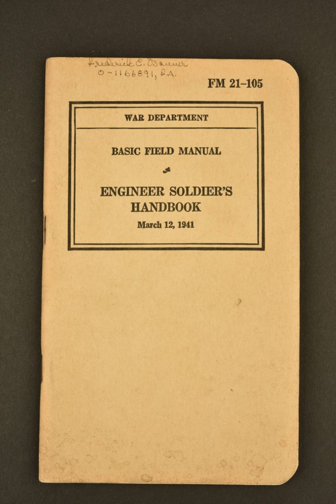 Basic Field Manual Engineer Soldier's Handbook. | Aiolfi G.b.r.