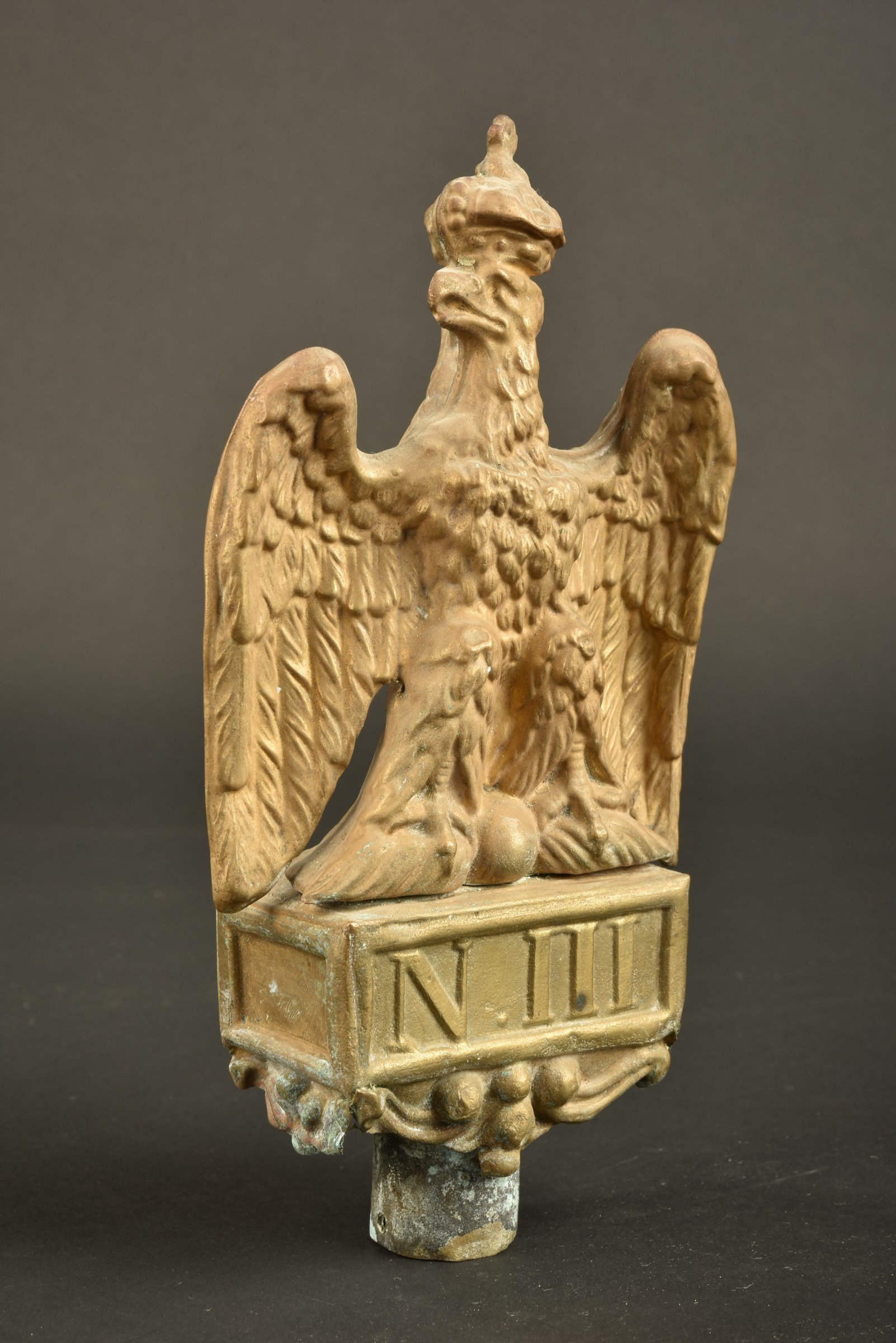 Petite aigle de drapeau de pavoisement Napoléon III | Aiolfi G.b.r.